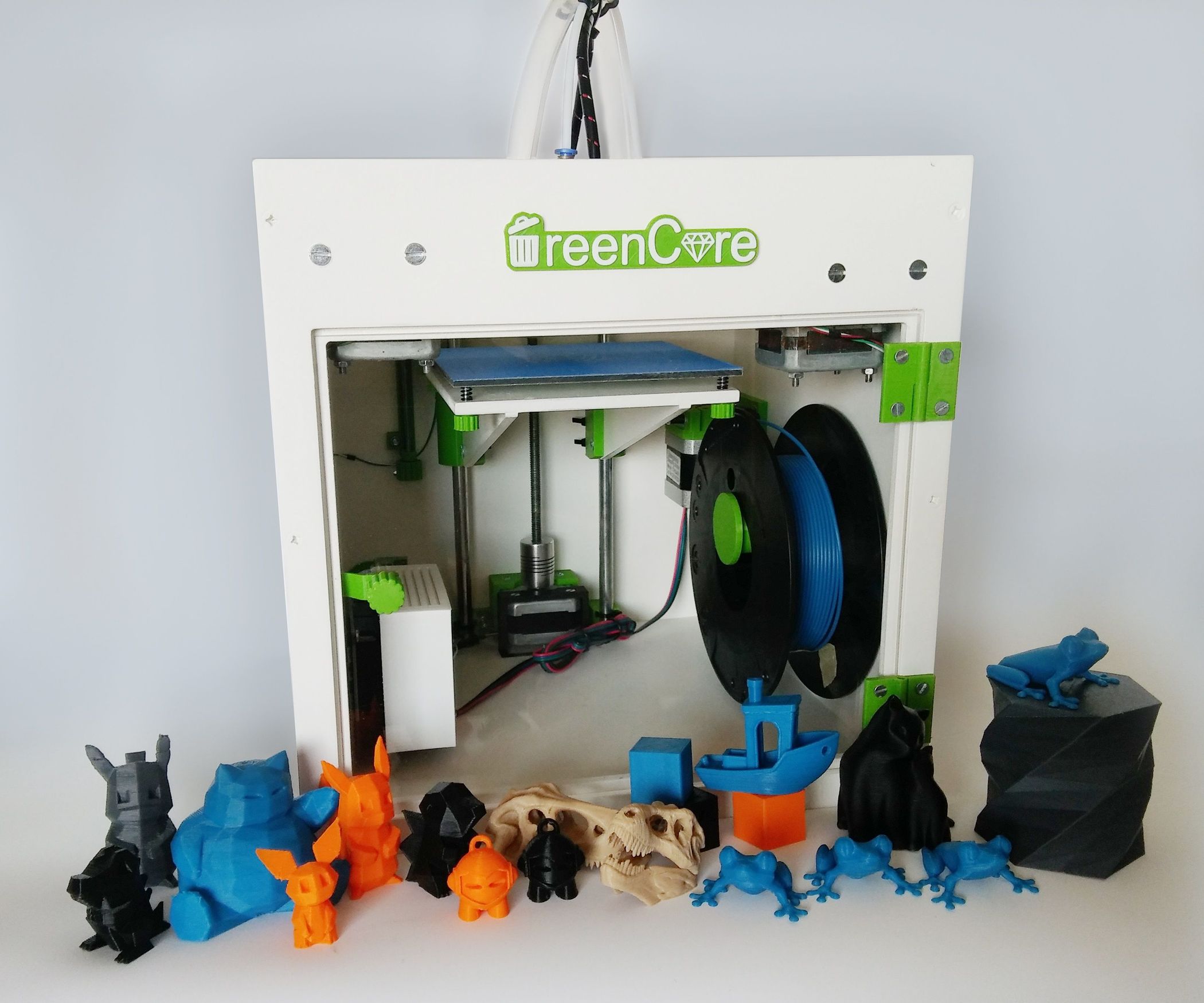 Green Core XY : a 3D Printer With Recycled Components. : 16 Steps (with ...