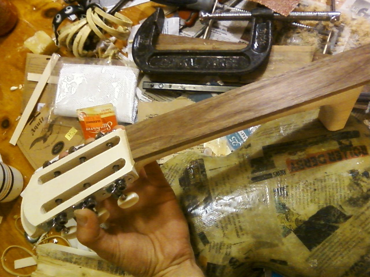 Neck for a Stringed Instrument : 7 Steps - Instructables