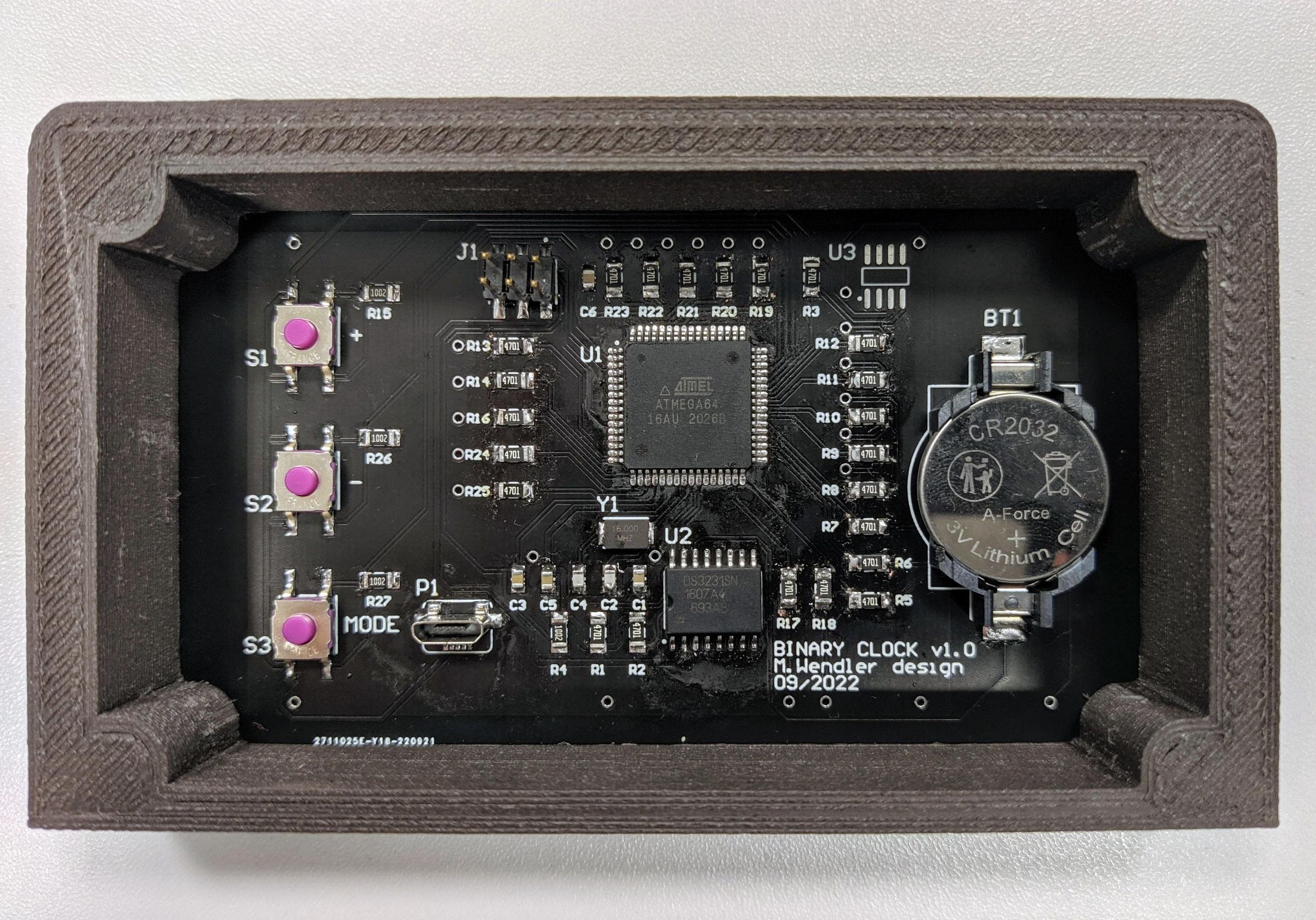 BINARY CLOCK #wendlersClock - Instructables