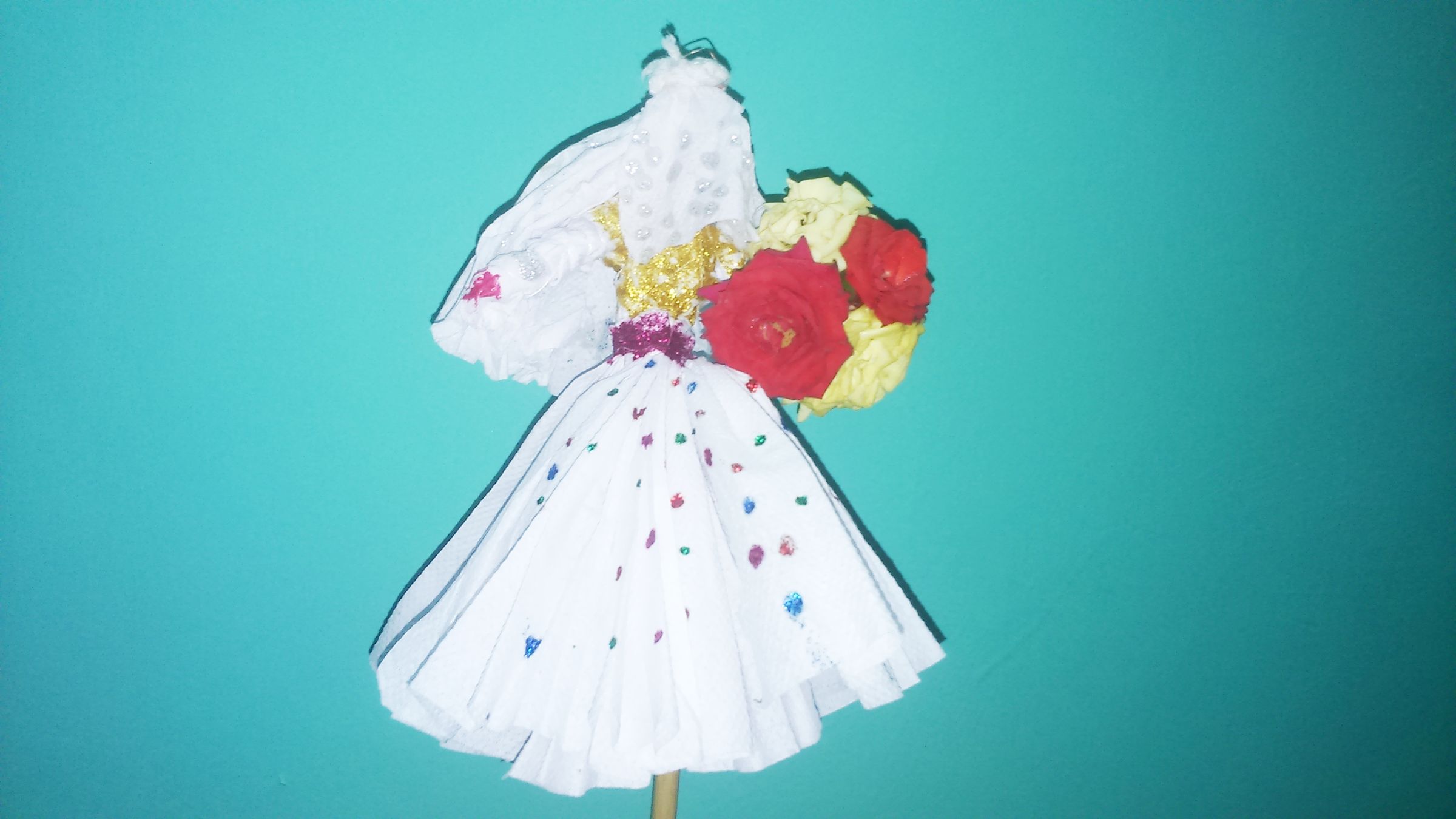 Bridal Doll Made With Tissue Paper : 9 Steps - Instructables