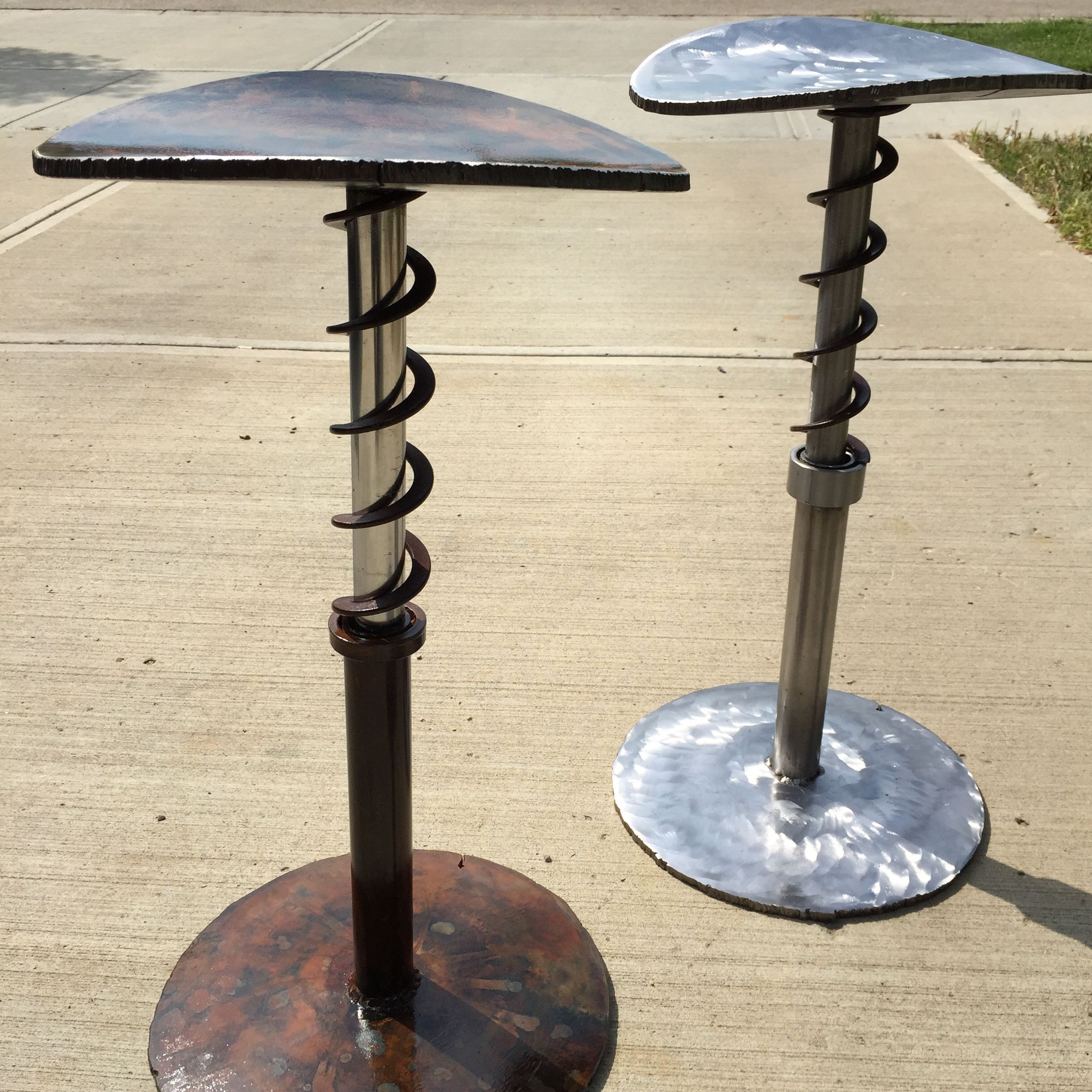 Suspension Stools From Scrap Steel : 12 Steps (with Pictures ...