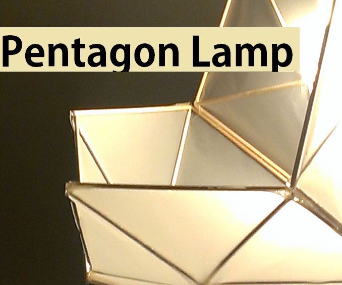 DIY Pentagon Lamp : 4 Steps (with Pictures) - Instructables