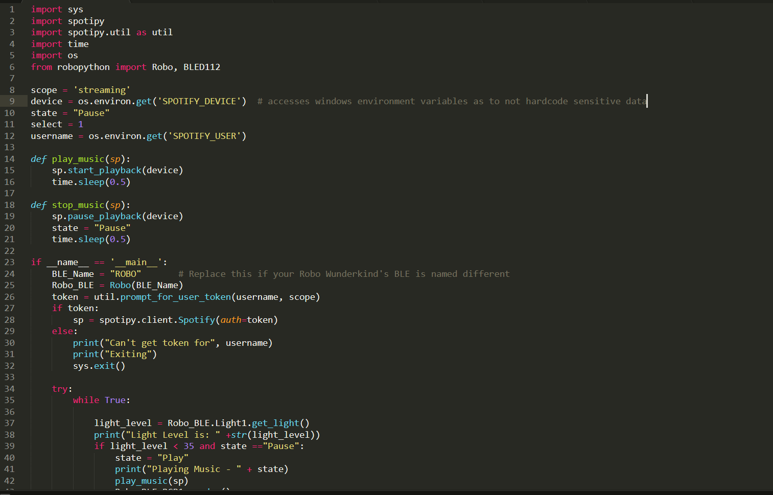 Using Robo Wunderkind to Create a Python Party Bot - Instructables