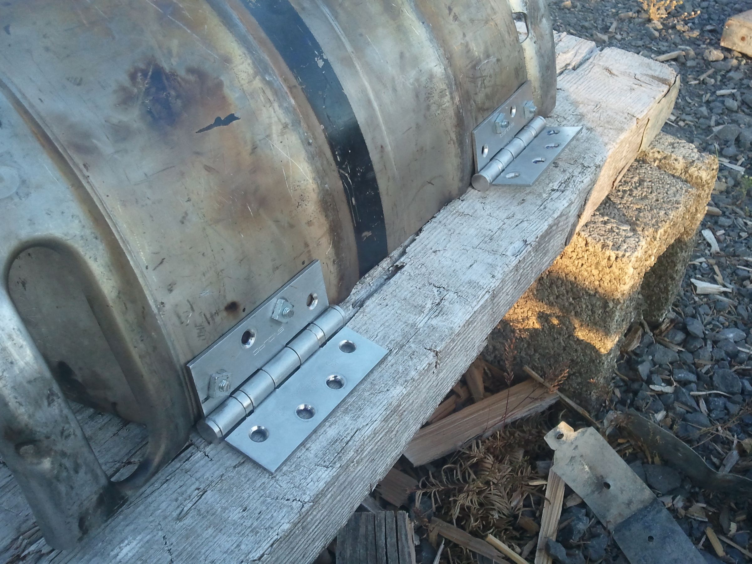 How to Make Your Own Beer Keg BBQ Barrel (without Welding) : 11 Steps ...