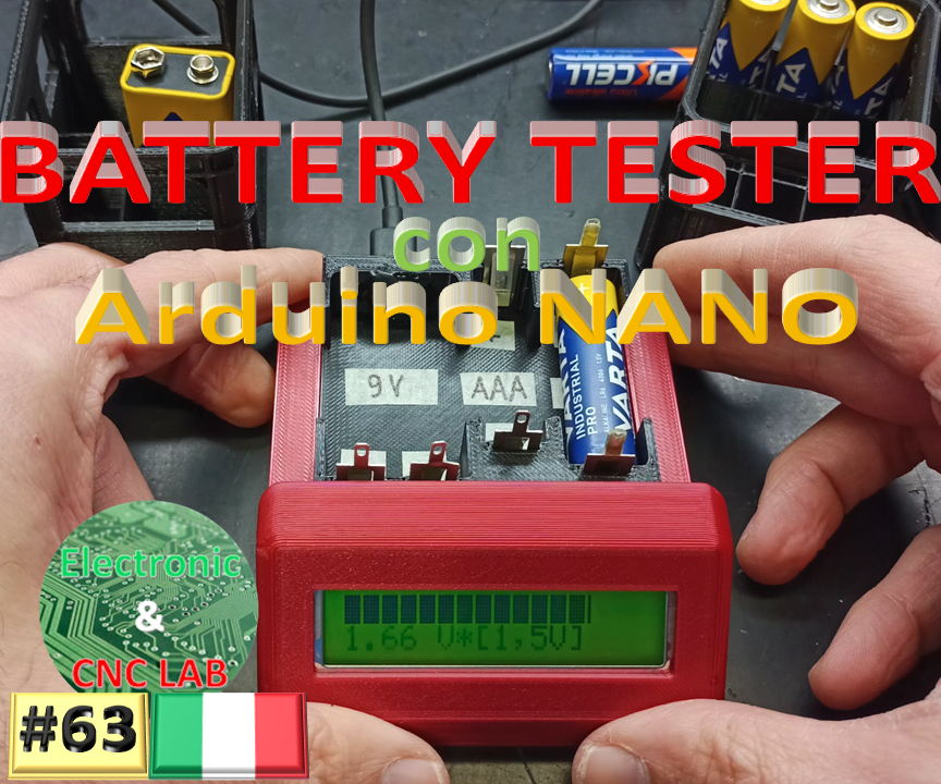 Battery Tester With Arduino Nano 5 Steps Instructables 