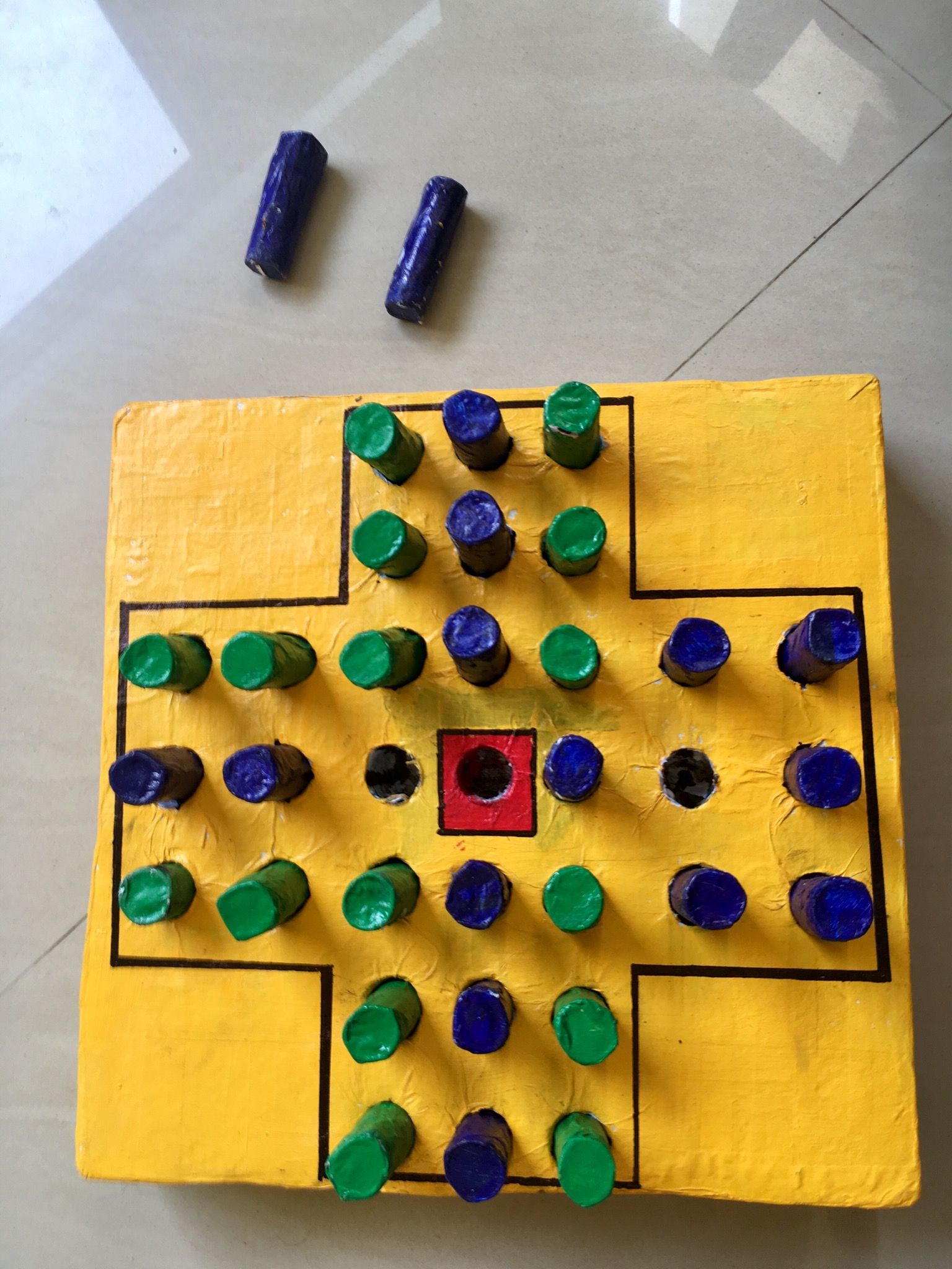 PAPER BRAINVITA ( PEG SOLITAIRE ) : 21 Steps - Instructables