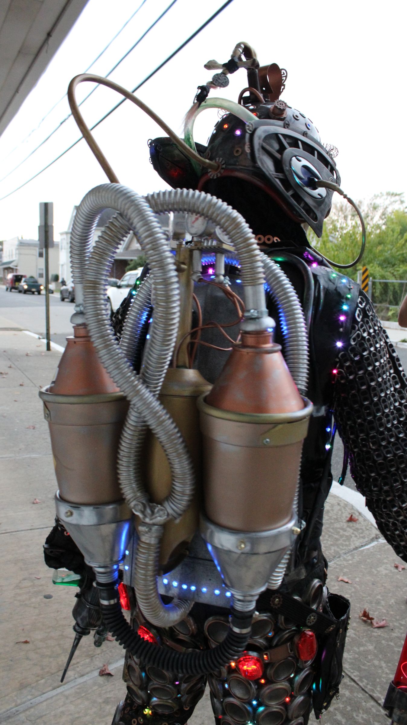 Extraterrestrial Cyborg Halloween Costume : 11 Steps (with Pictures ...