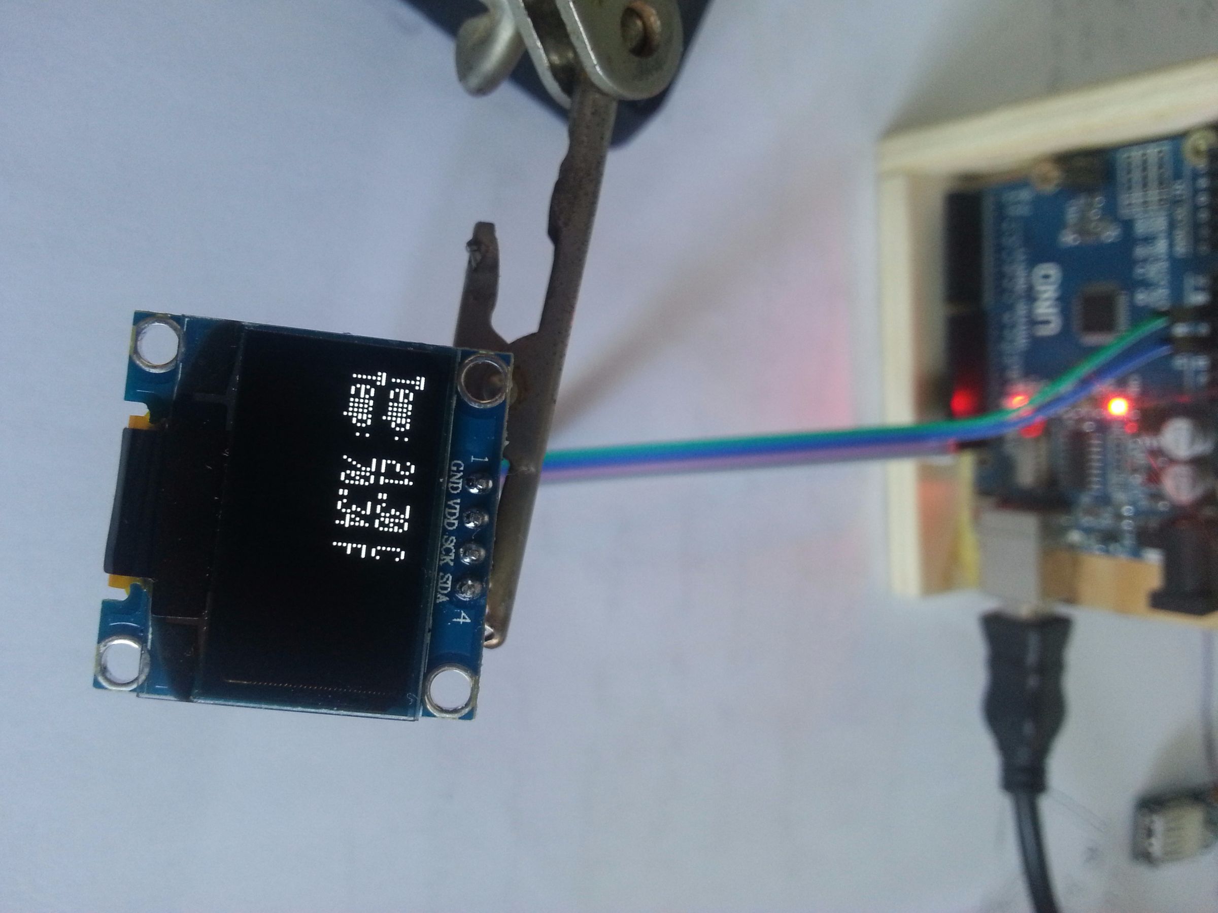 EASY Arduino OLED Sensor Data Display : 4 Steps - Instructables