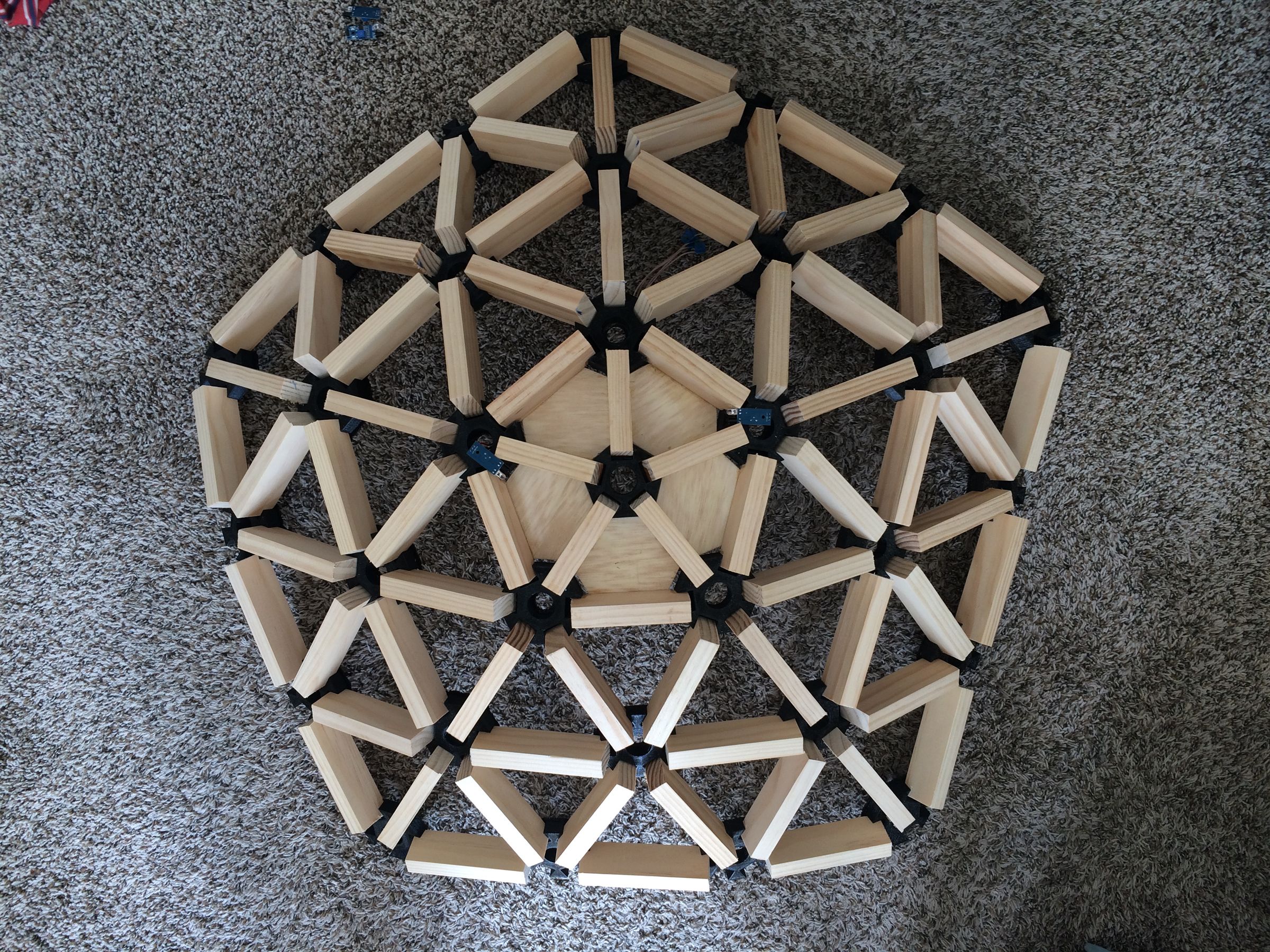 Interactive Geodesic LED Dome : 15 Steps (with Pictures) - Instructables