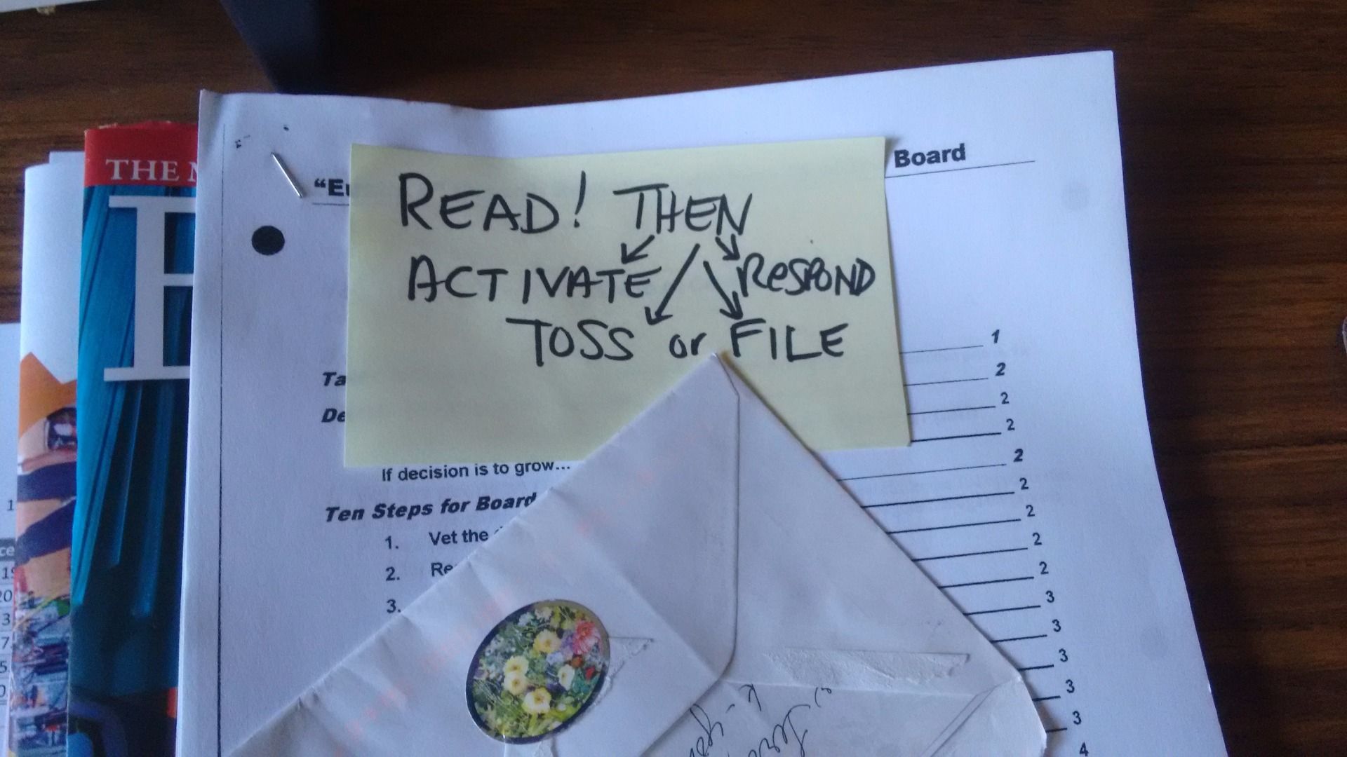 Digging Out: the Low Stress Way to a Clean Desk : 8 Steps (with ...