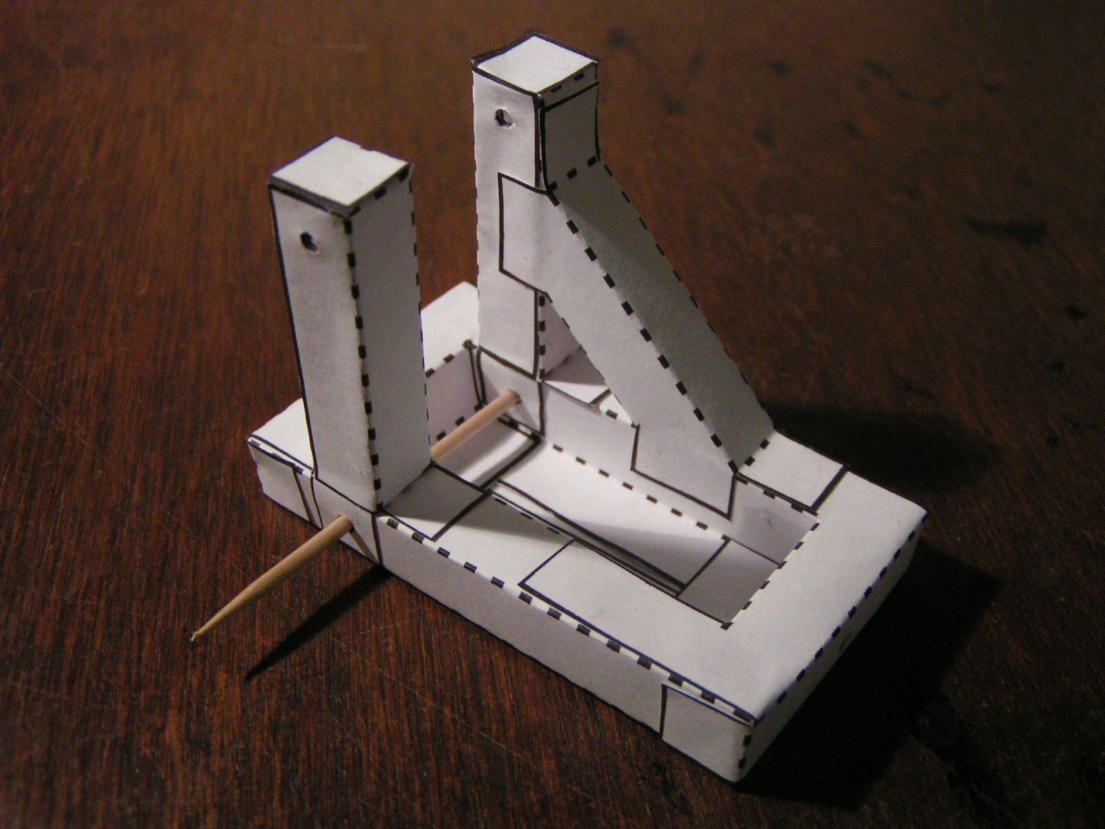 The Paper Trebuchet : 9 Steps - Instructables