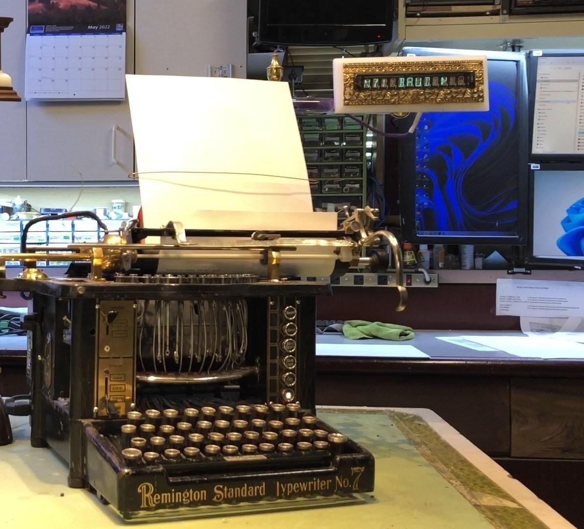 From Antique Typewriter to a Functional Teletype, Called NVictria : 12 ...