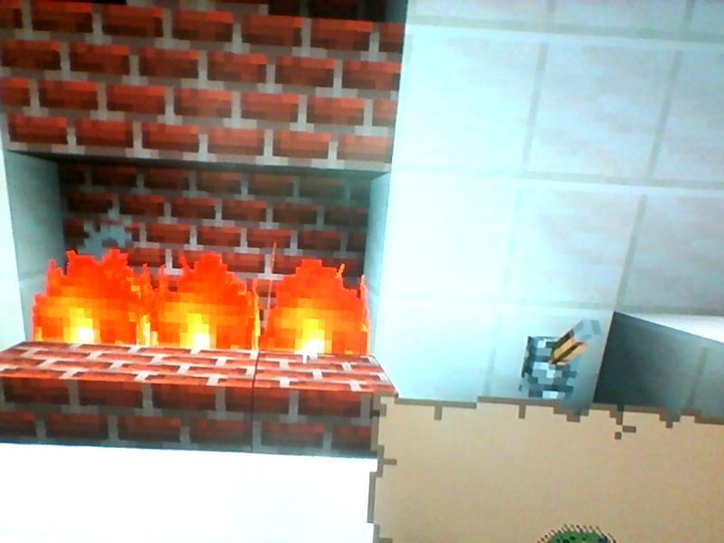 Minecraft Secret Fireplace Entrance : 7 Steps - Instructables