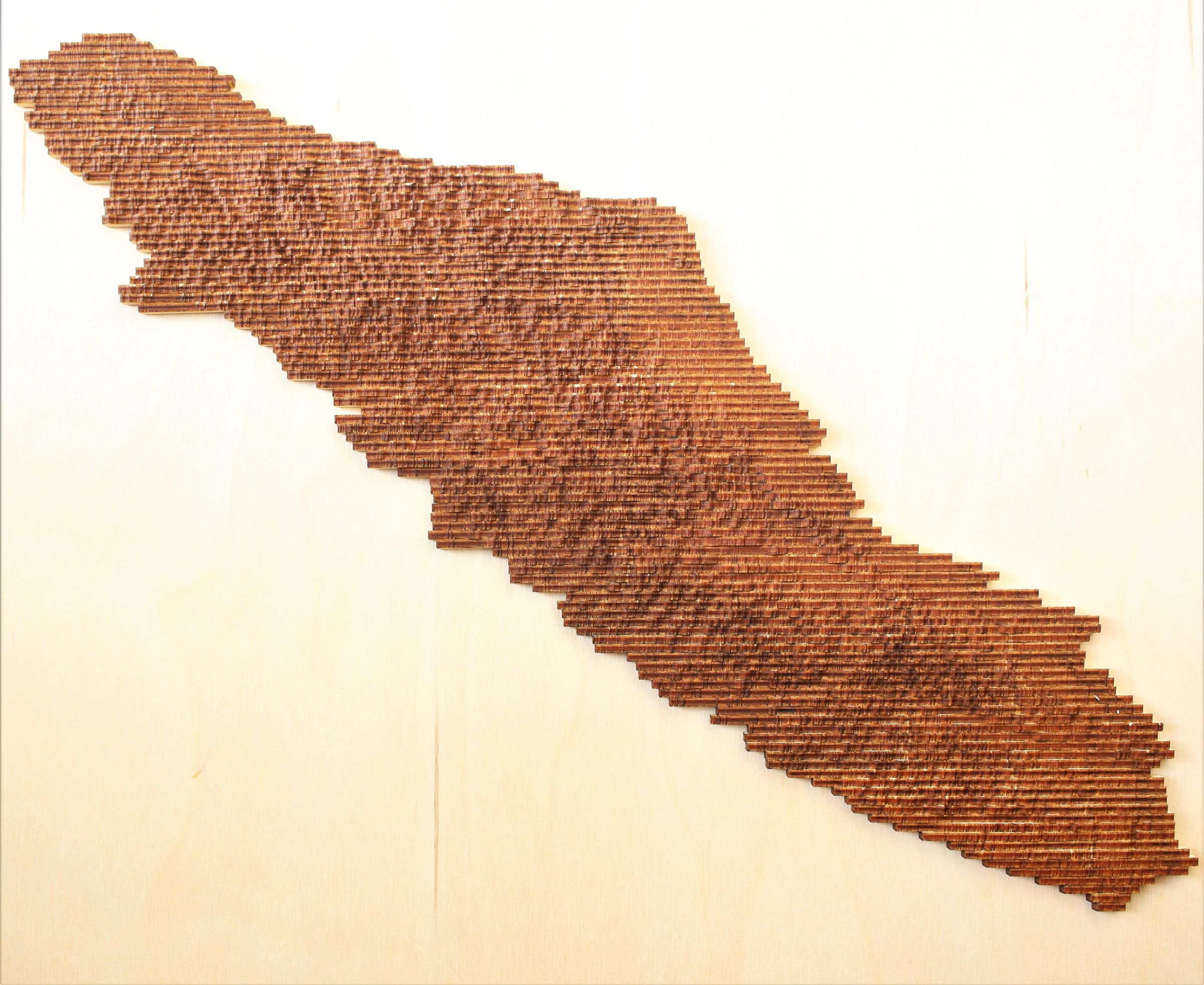 Laser Cut 3D Ridgeline Map : 40 Steps (with Pictures) - Instructables
