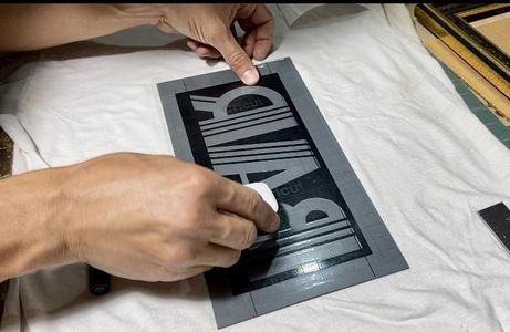 Using a Cricut Vinyl Mask to Help Glue Chipping : 6 Steps (with ...