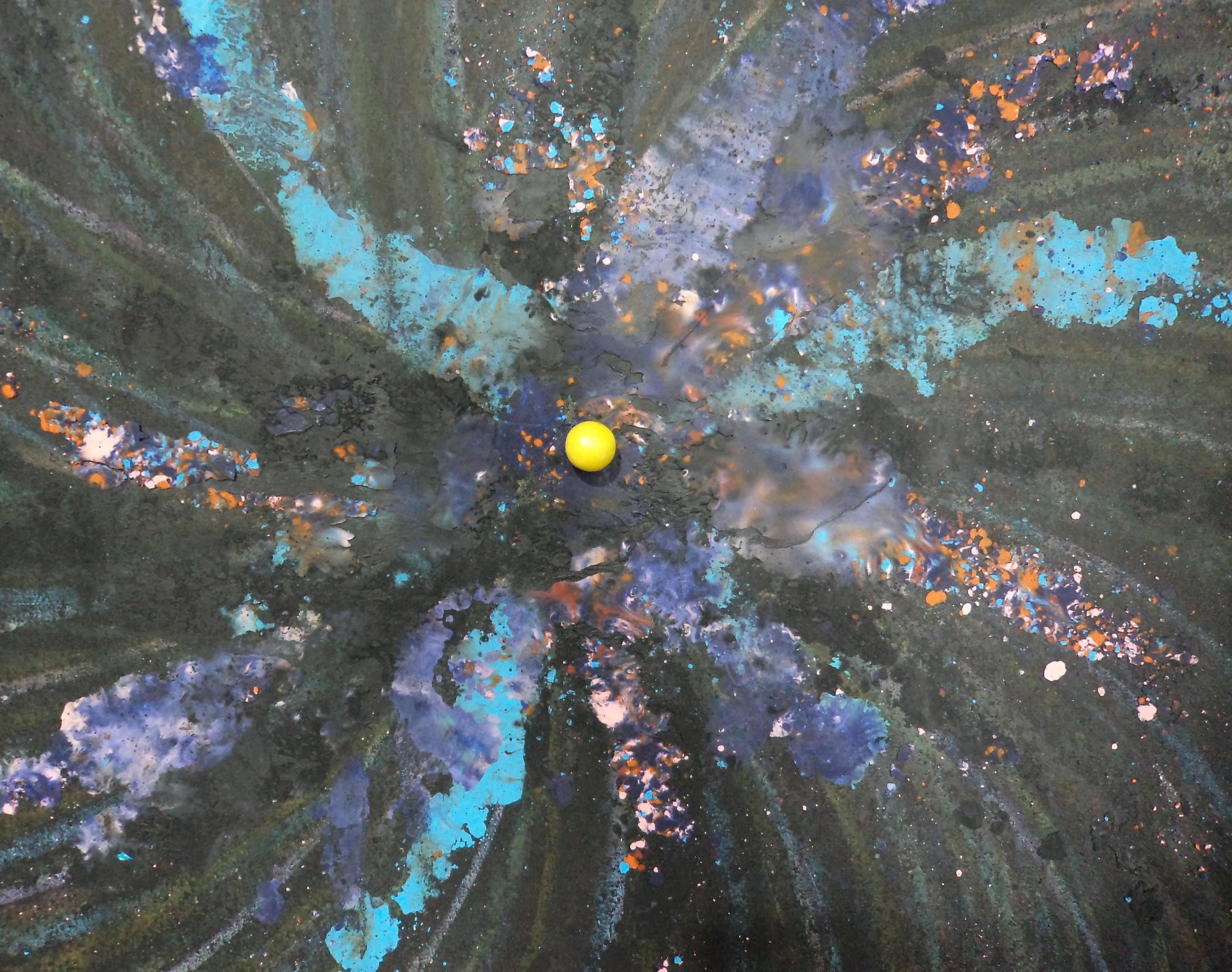Abstract Crayon Art (Galaxy) : 4 Steps - Instructables