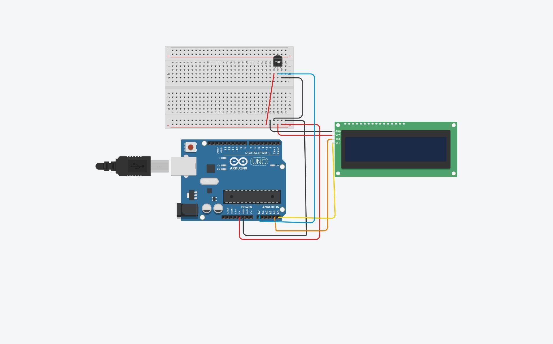 Digital Thermometer With Arduino Uno and Lm35 - Instructables