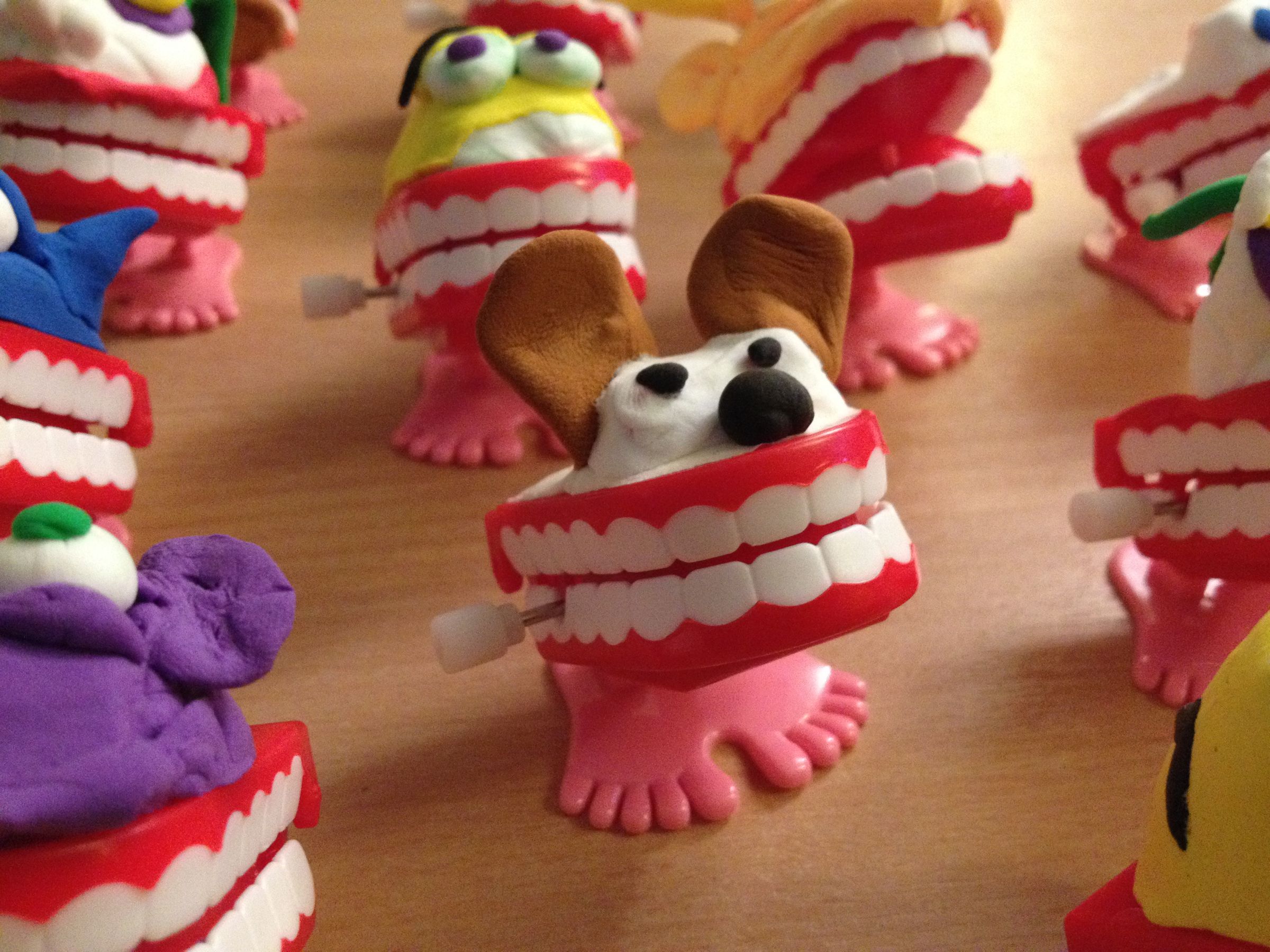 Soft Clay Wind Up Toys. Walkers and Chompers : 4 Steps (with Pictures ...