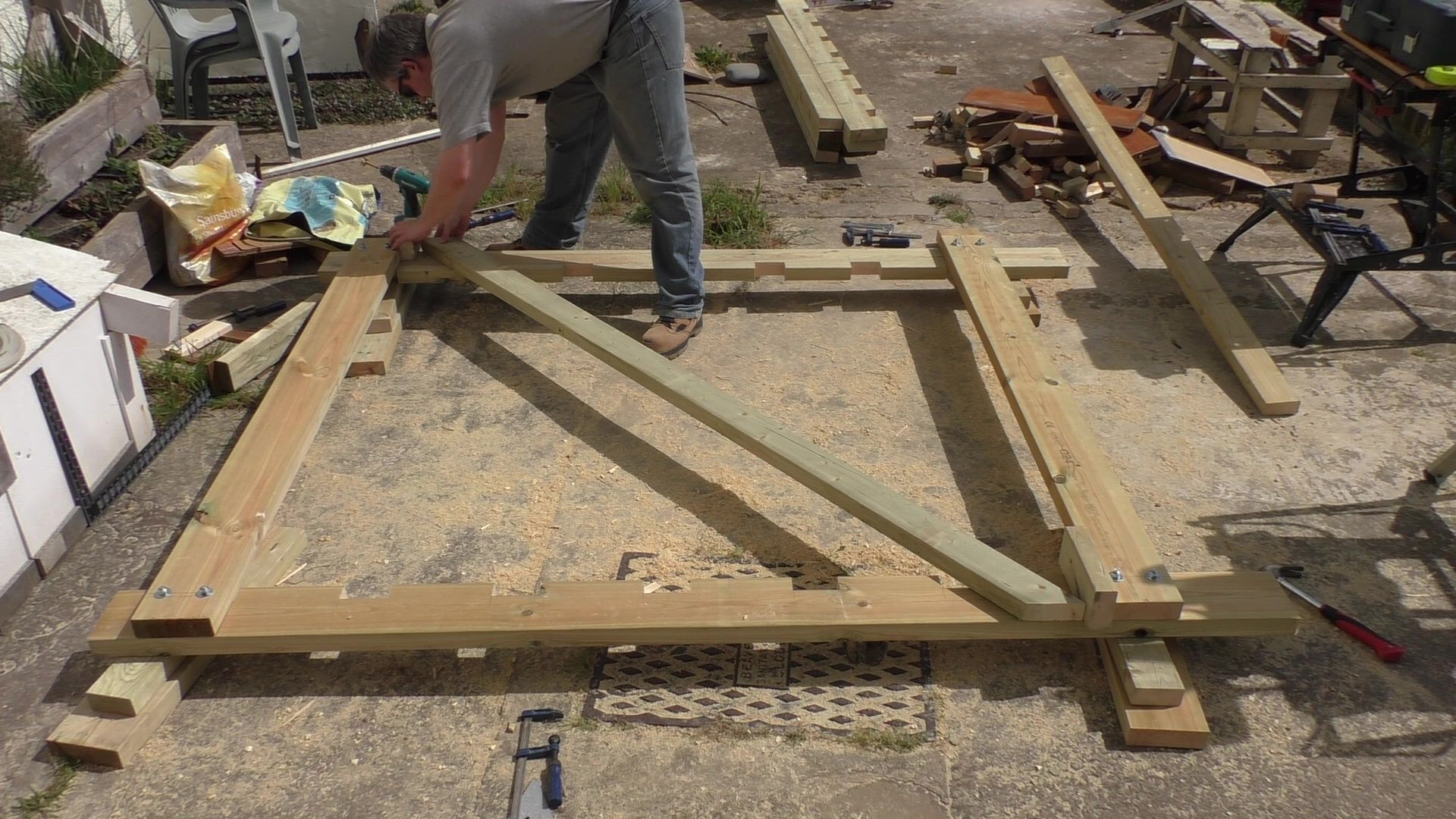 Wooden Scaffolding Tower : 11 Steps (with Pictures) - Instructables