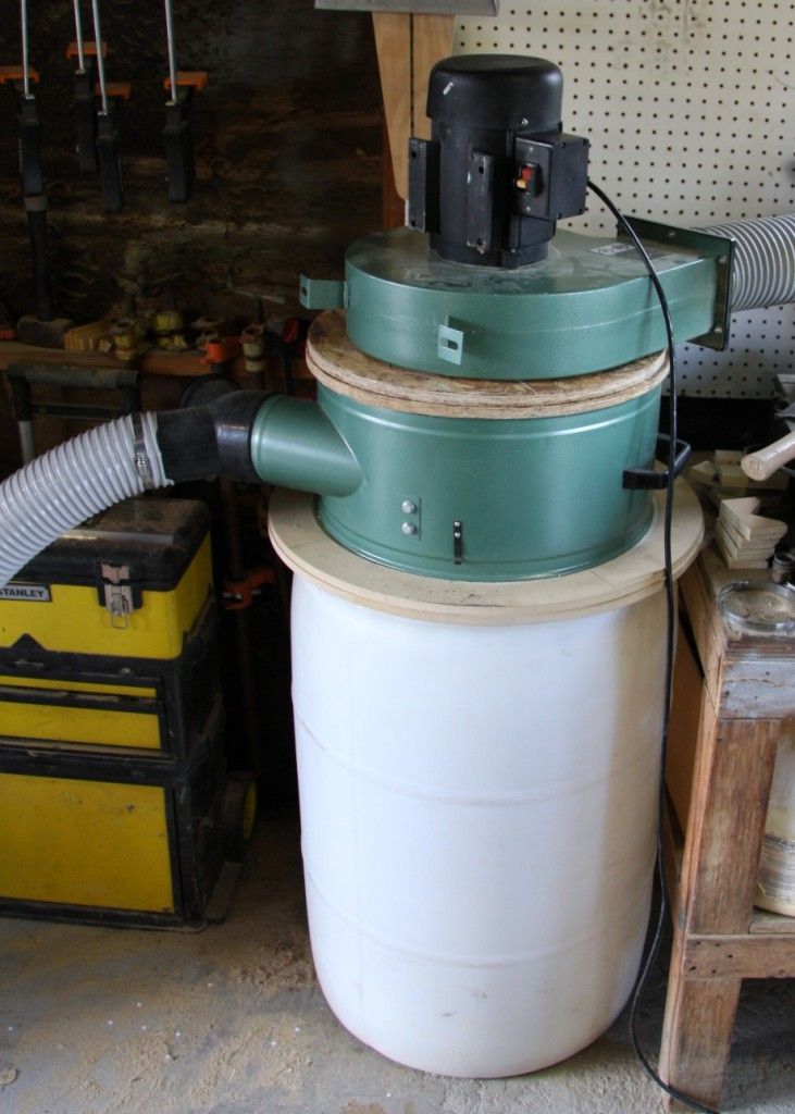 Making a Cyclone Chip Separator for a Dust Collector : 10 Steps (with ...