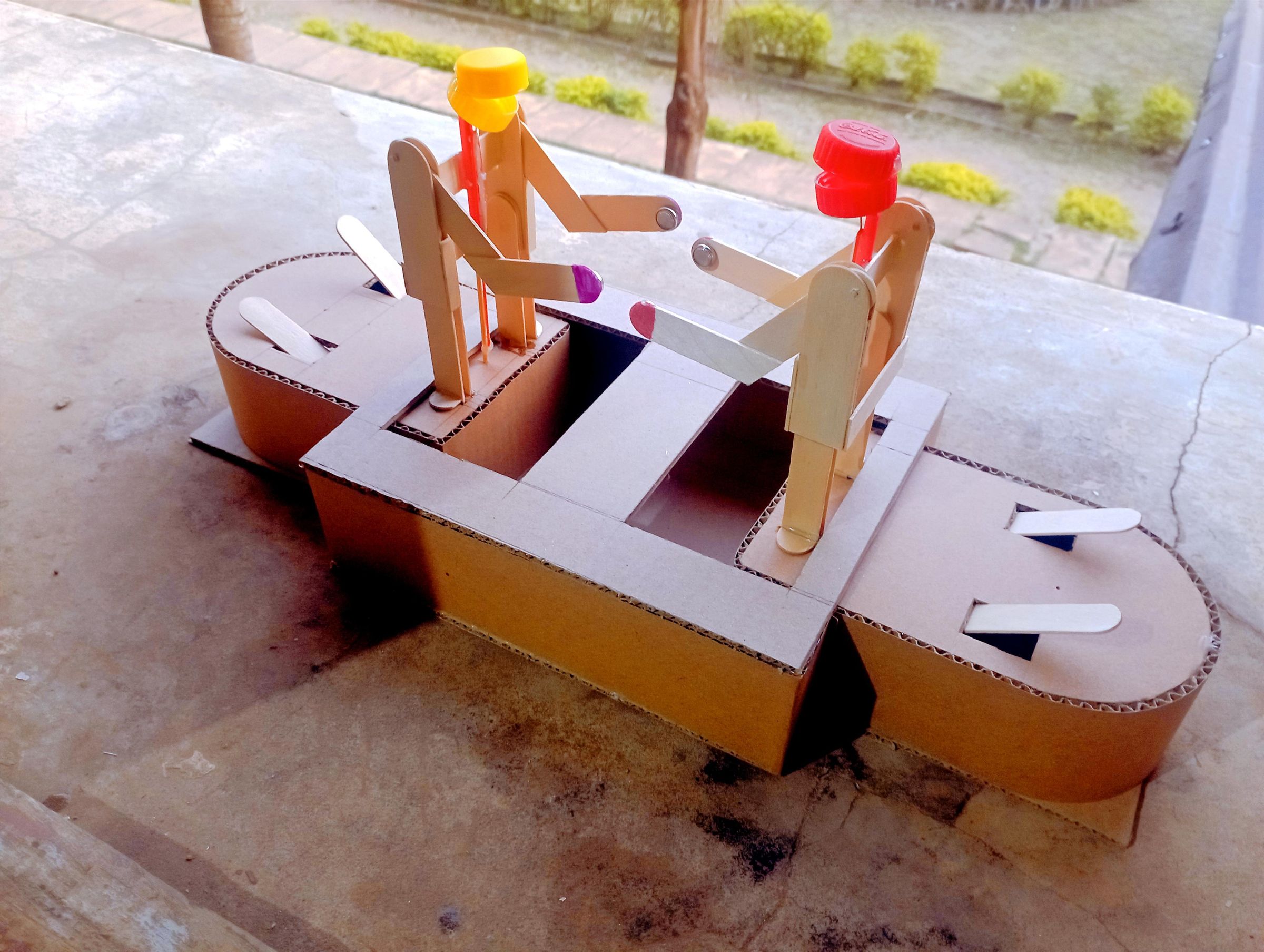 Avatars: the Popsicle Boxing Robots : 7 Steps (with Pictures ...