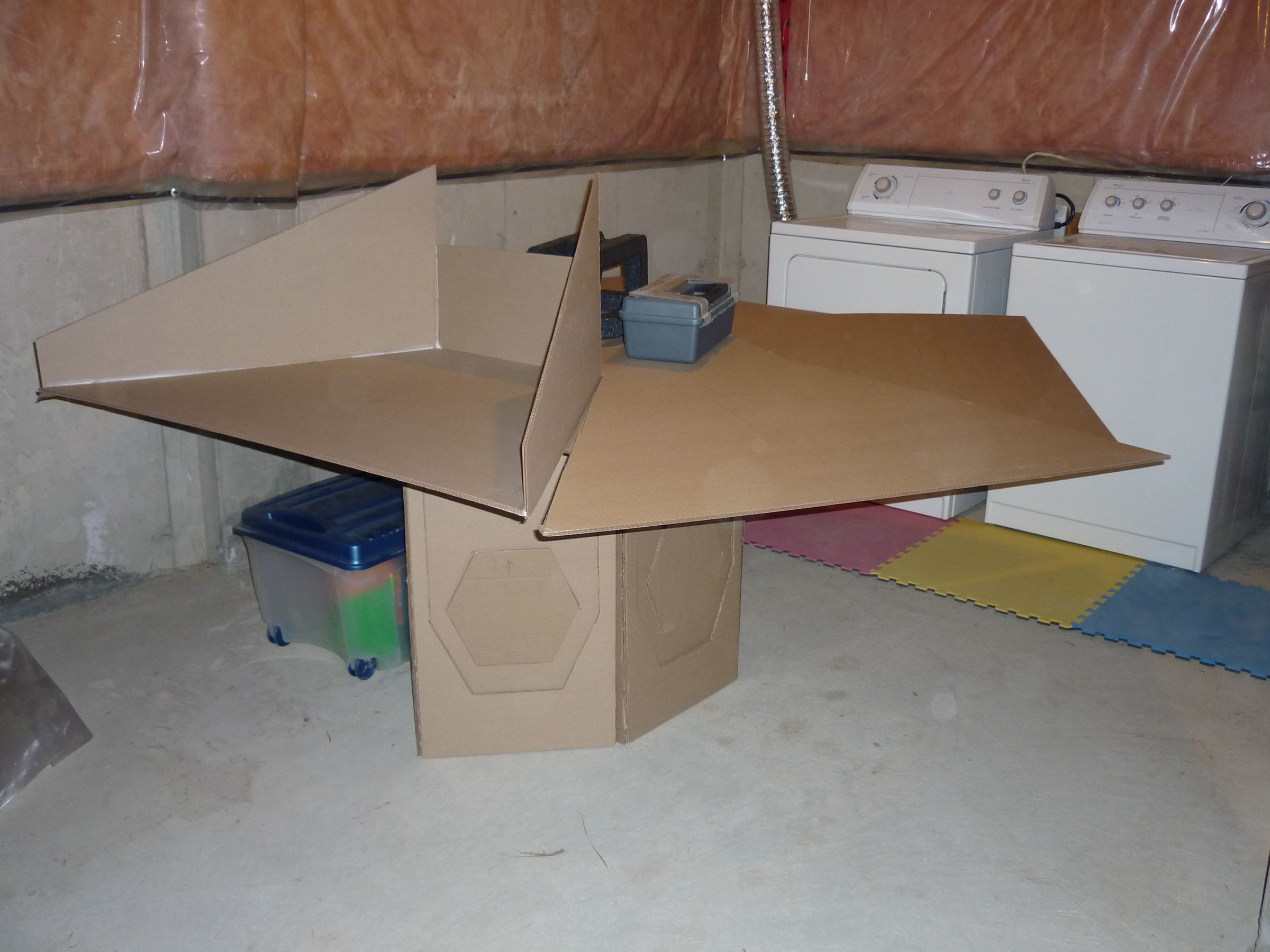 Doctor Who Tardis Cardboard Console : 8 Steps (with Pictures ...