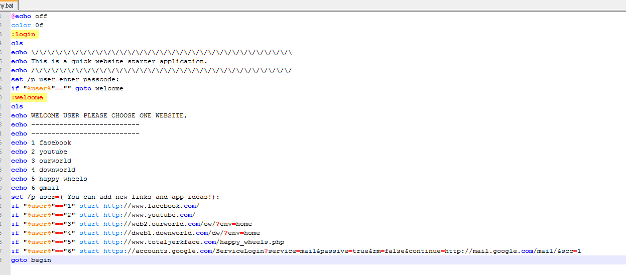 Quick Start Batch File - Instructables