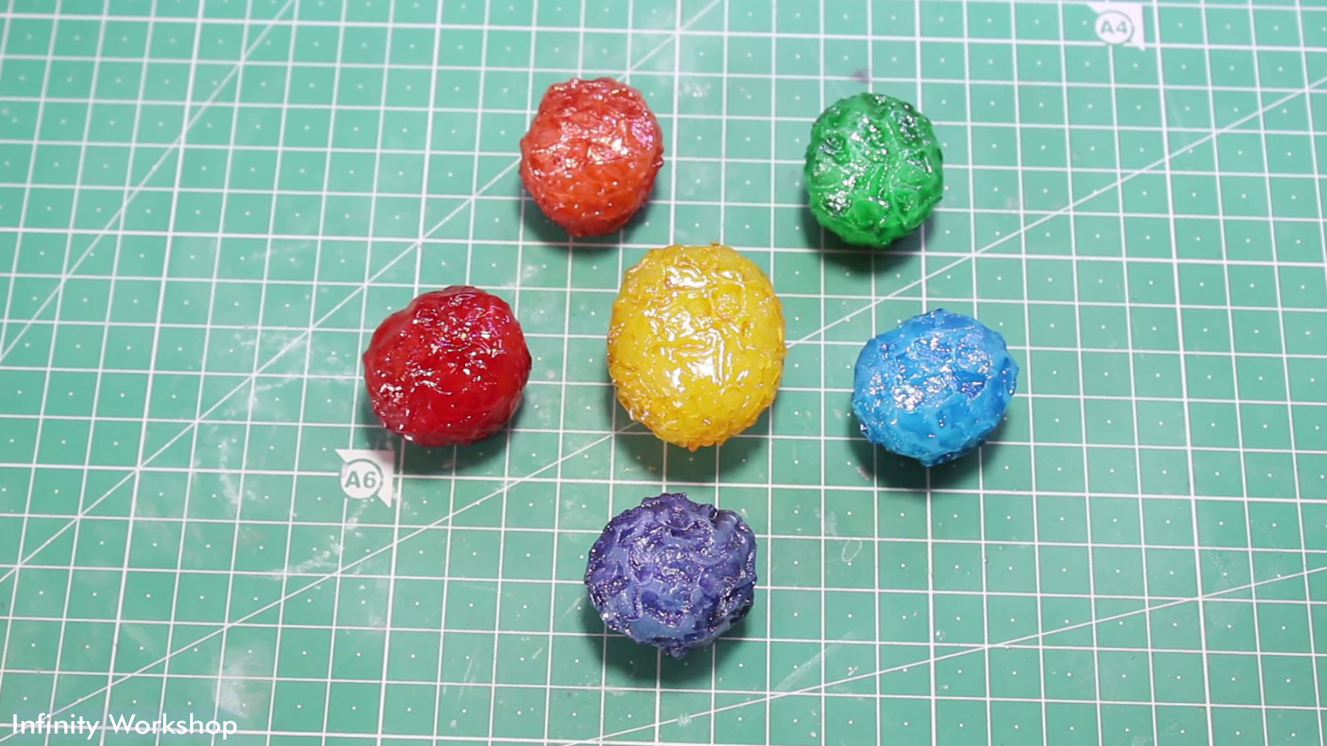 Easy Infinity Stones Made of Hot Glue : 13 Steps (with Pictures ...