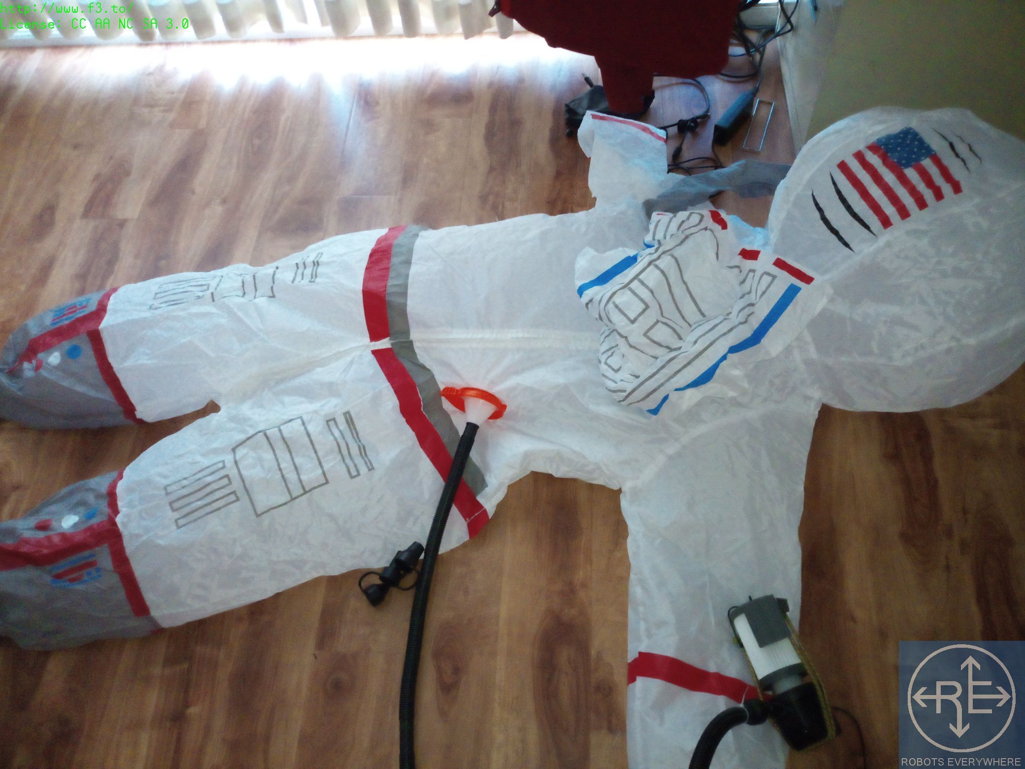 Inflatable Astronaut Costume