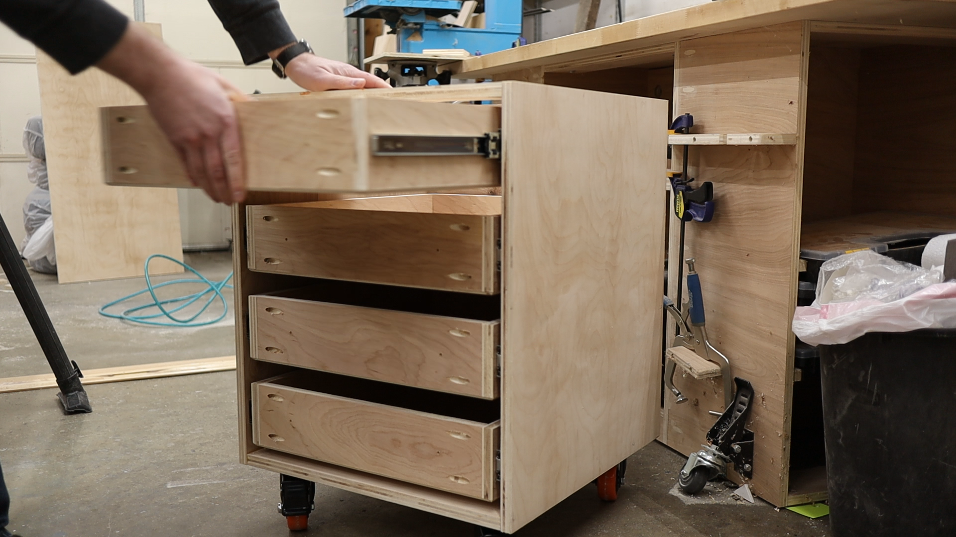 Tool Storage Carts With Folding Top! : 12 Steps (with Pictures ...