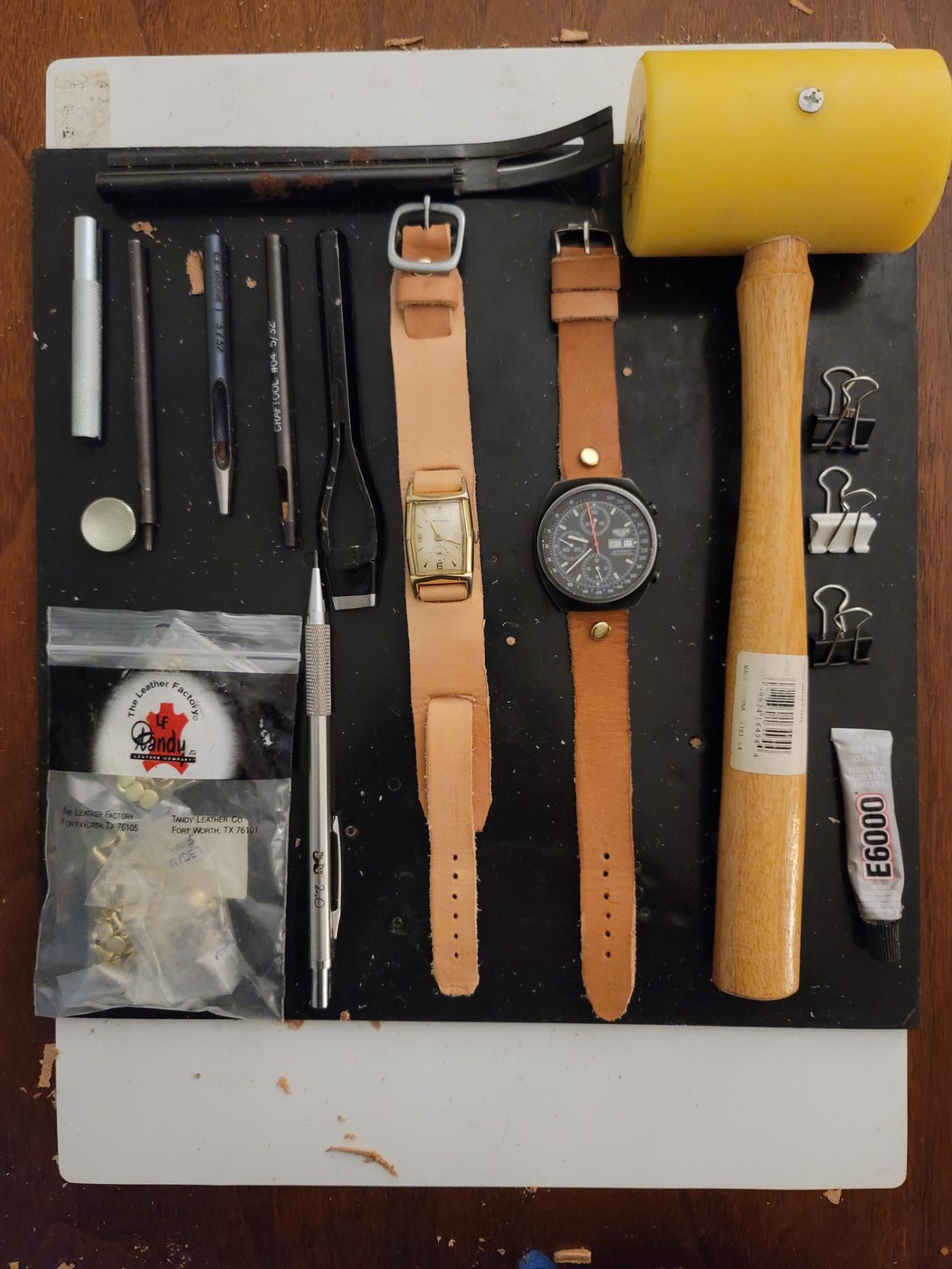 Custom Leather Watchbands : 10 Steps (with Pictures) - Instructables