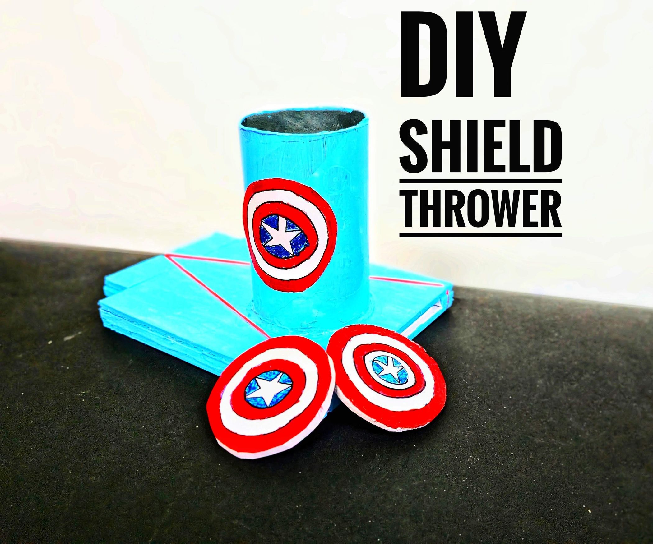 How to Make Captain America Shield Thrower : 9 Steps (with Pictures ...
