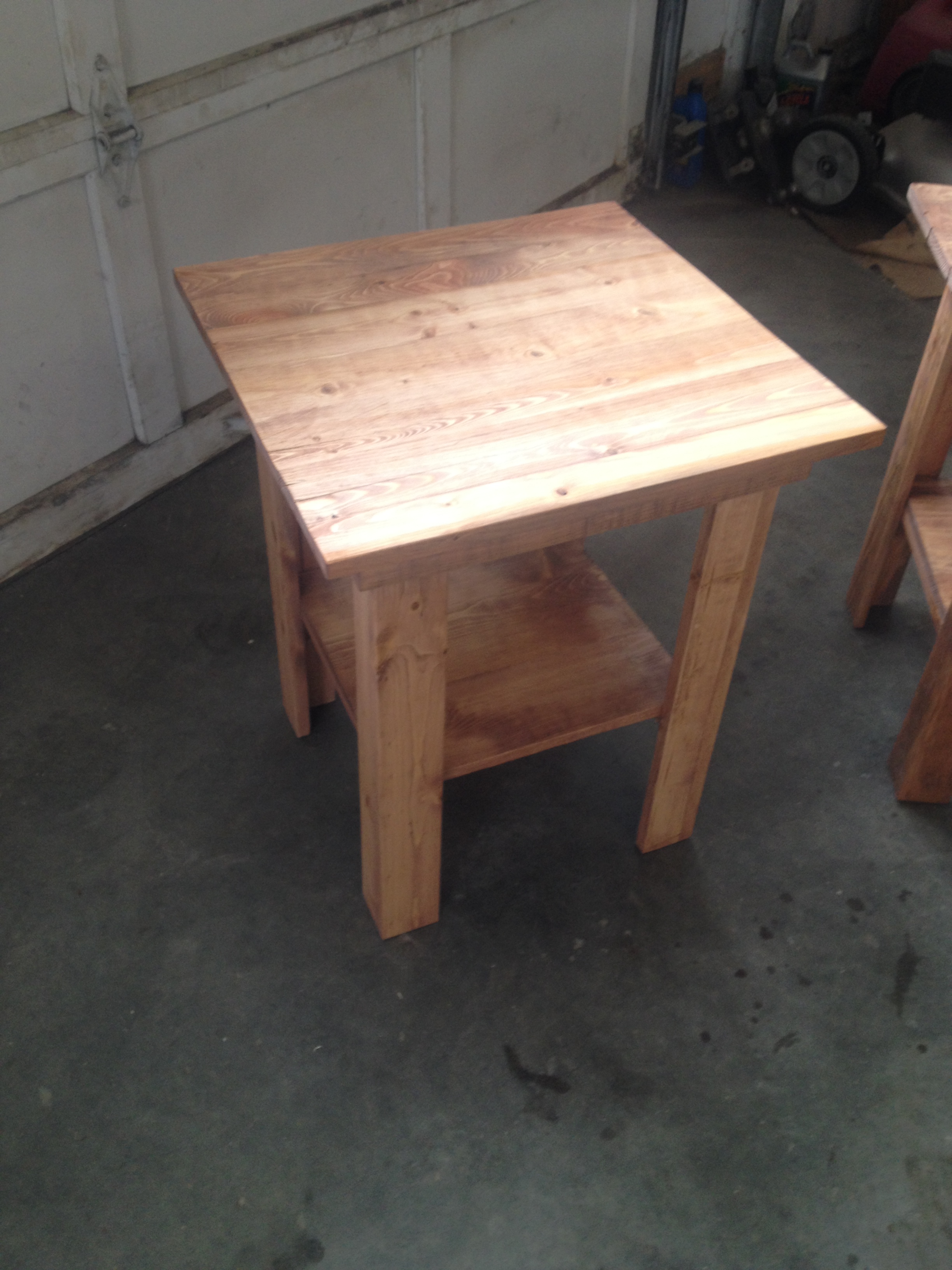 Recycled Pallet End Table : 11 Steps - Instructables