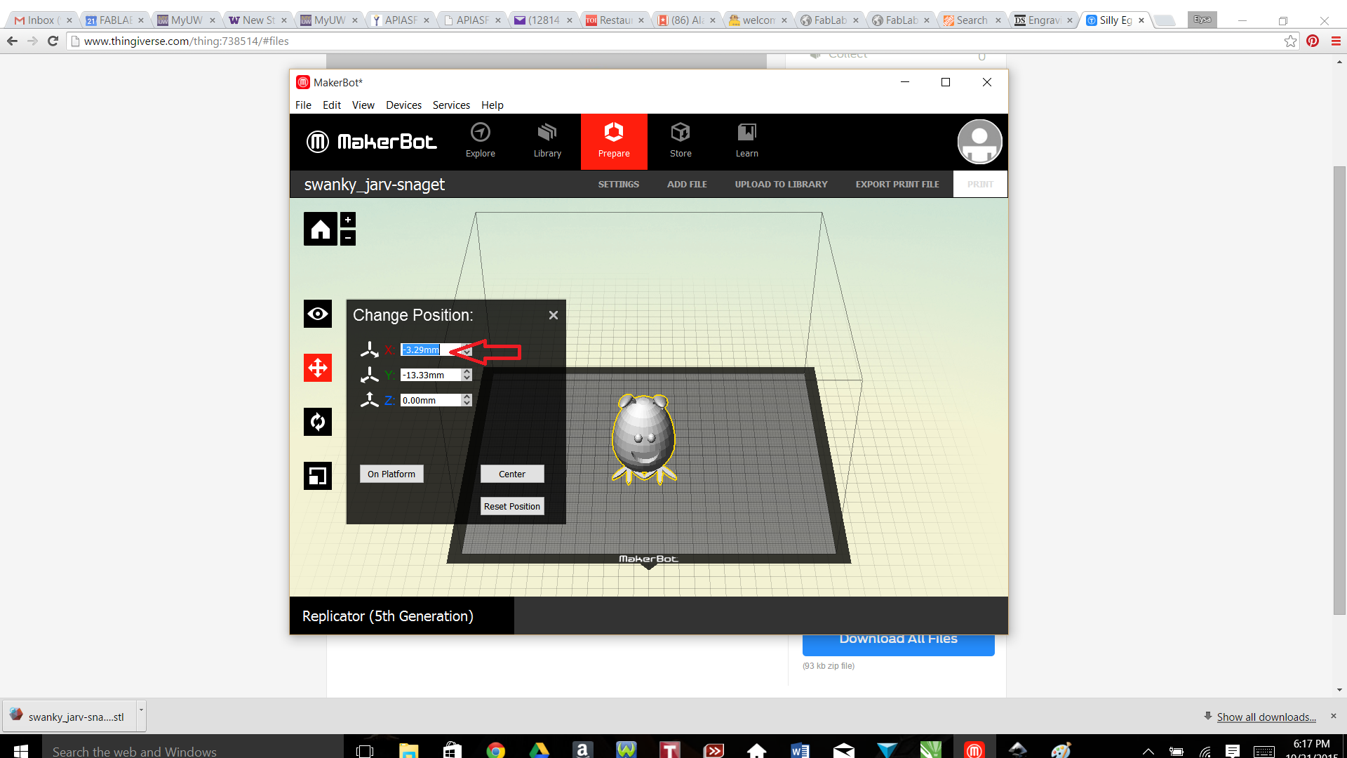 3D Printing Intro to Makerbot : 7 Steps (with Pictures) - Instructables