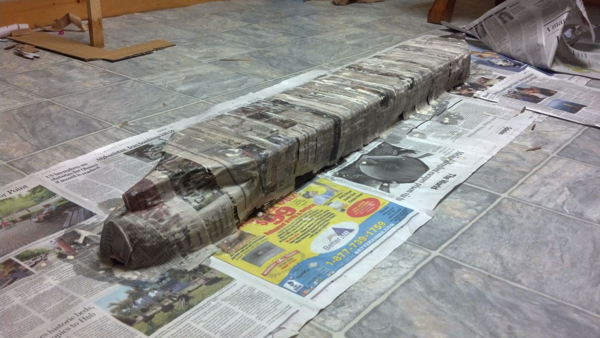 Paper Mache Ship Models : 5 Steps (with Pictures) - Instructables