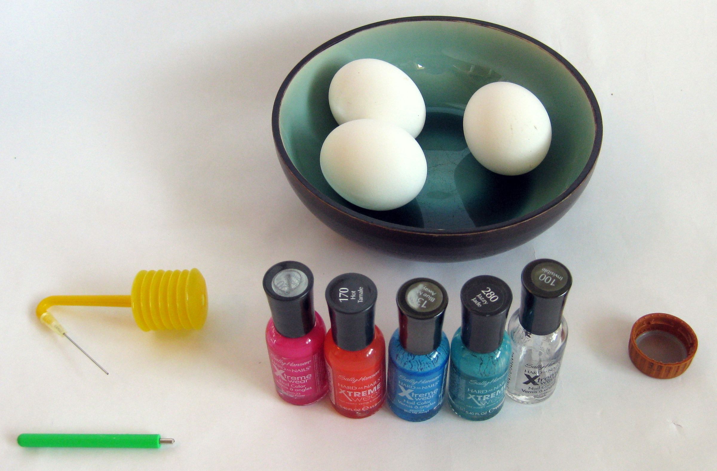 3 Easy Crafts Using Nail Polish and Eggshells : 12 Steps (with Pictures ...
