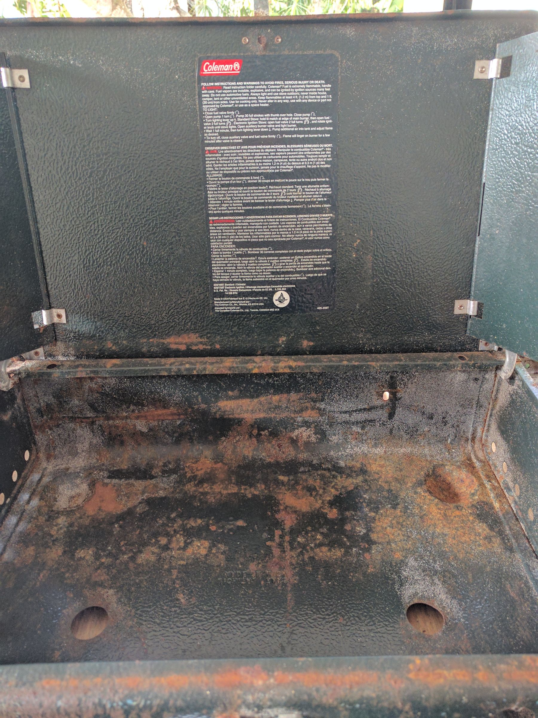 Coleman Stove (case) Refurbished : 8 Steps (with Pictures) - Instructables