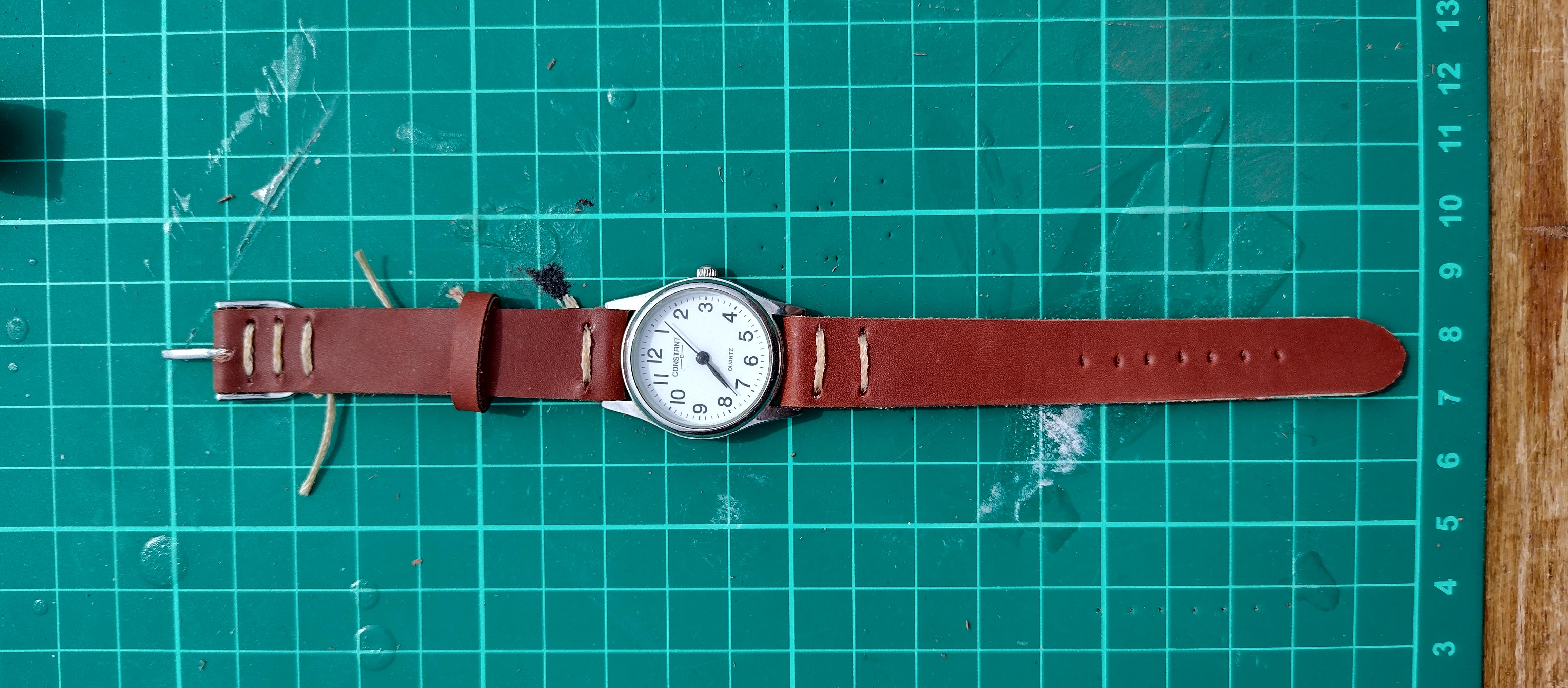 Easy Leather Watch-Strap : 12 Steps (with Pictures) - Instructables