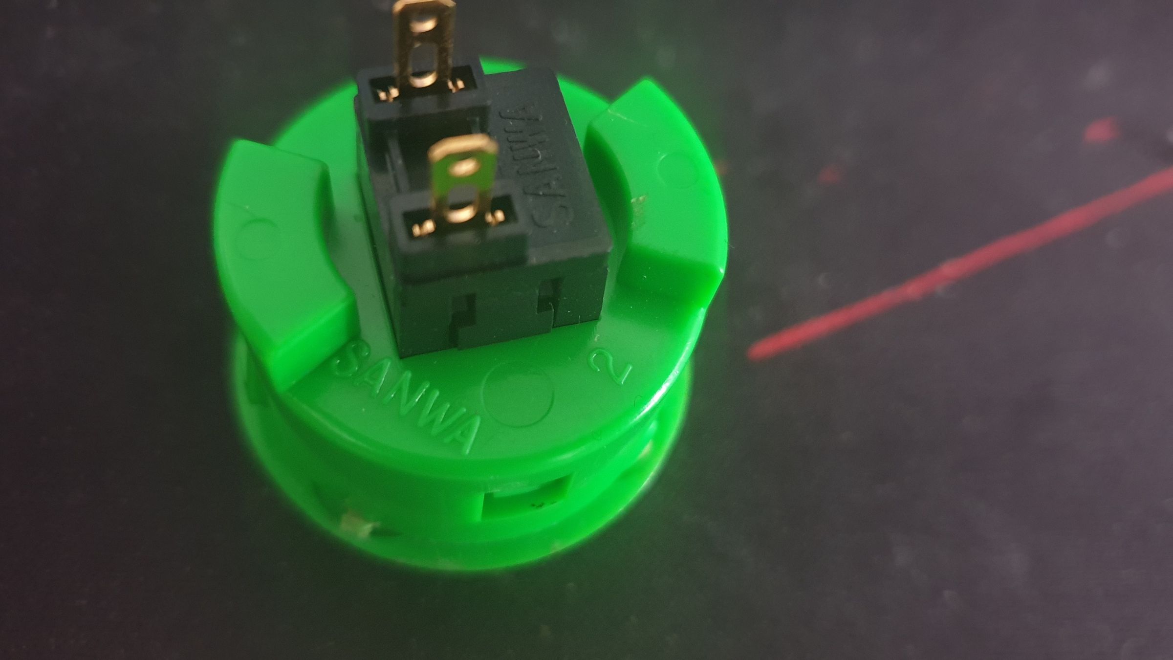 Add LEDs to Your Arcade Stick Sanwa Buttons! : 6 Steps (with Pictures ...