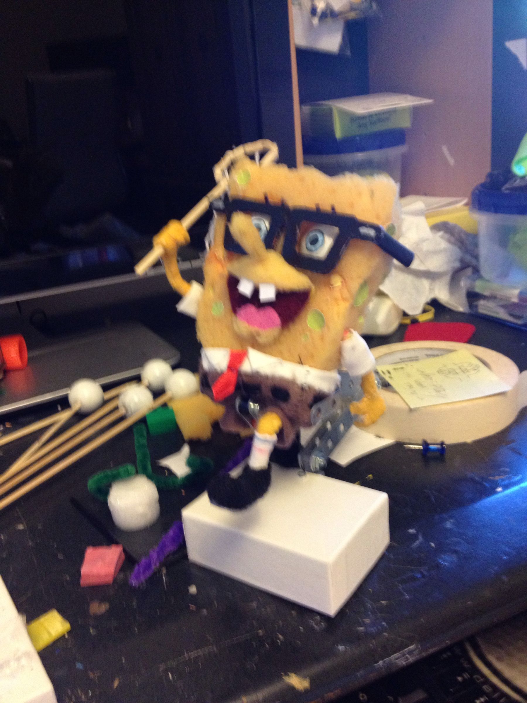 Custom Revoltech SpongeBob SquarePants (SpongeBob SquarePants Replica 2 ...