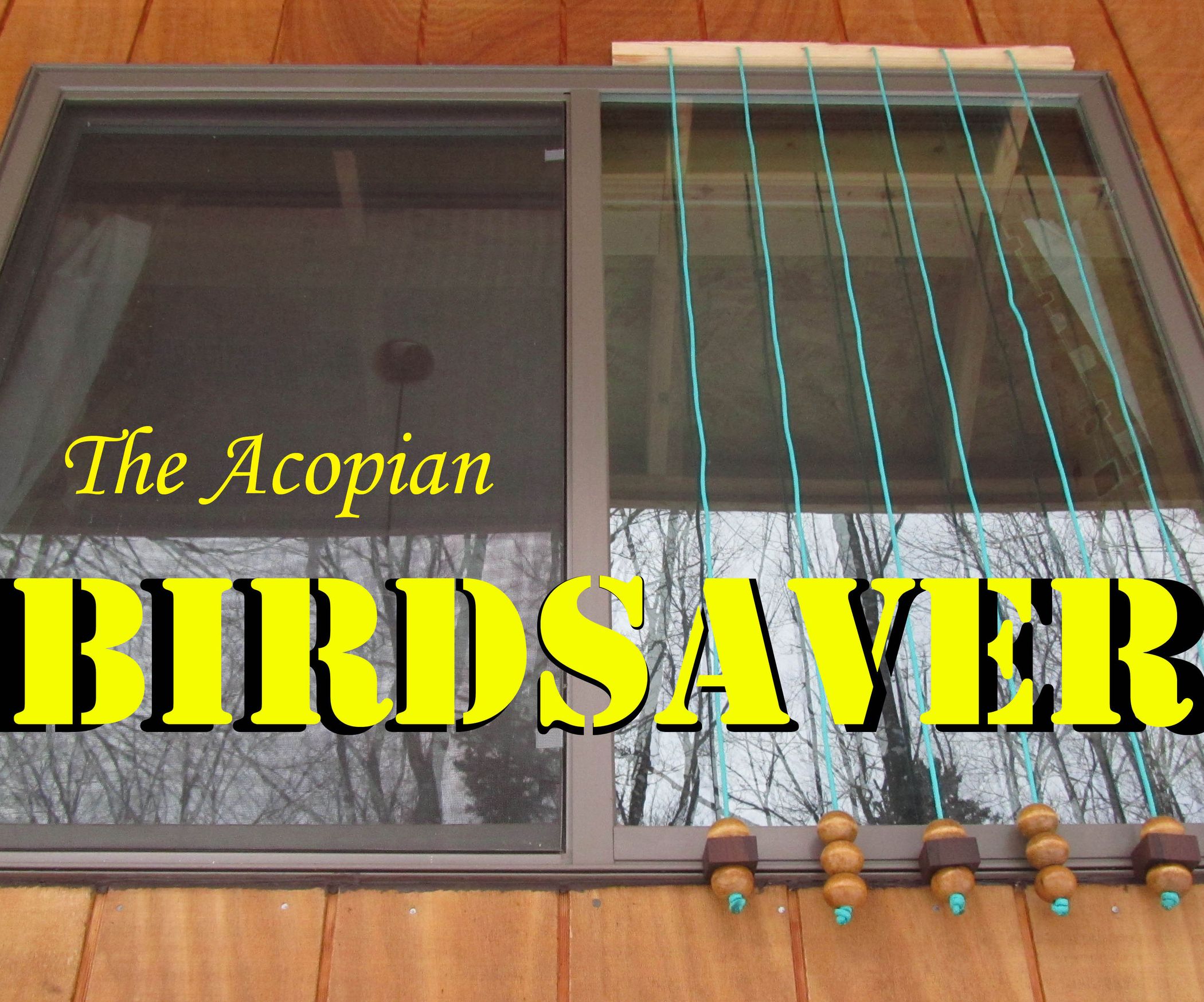 BirdSaver : 4 Steps (with Pictures) - Instructables