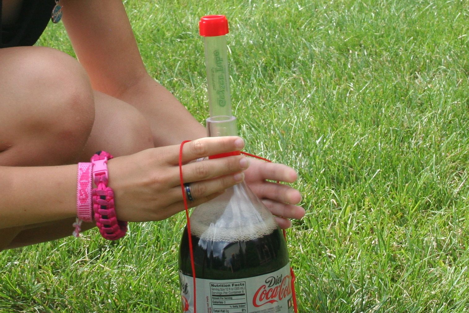 Mentos and Coke With "Geyser Tube" : 4 Steps - Instructables