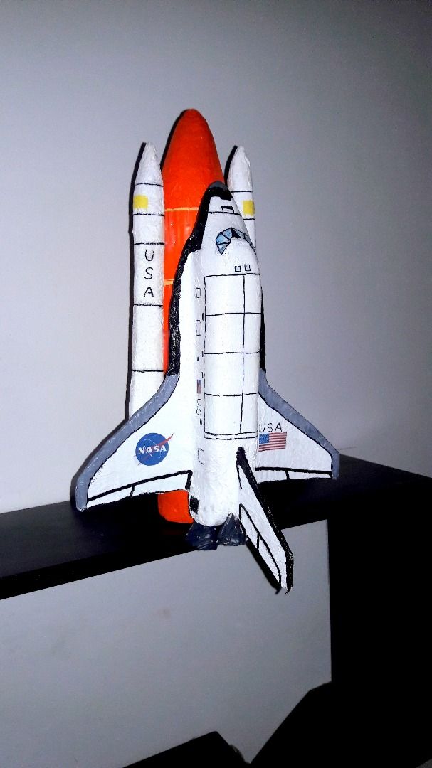 Students Building Paper Rocket Nasa