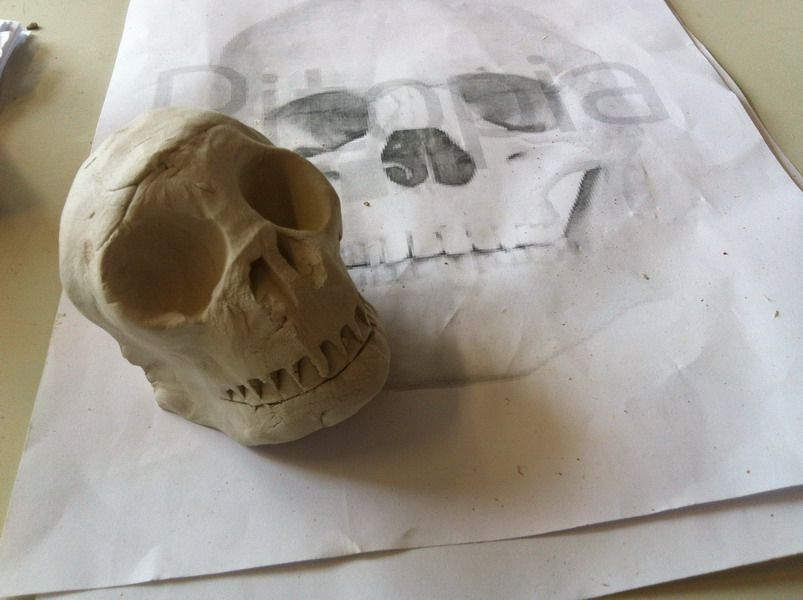 Easy Clay Modeling - Hidden Treasure Pirate Skull - Instructables