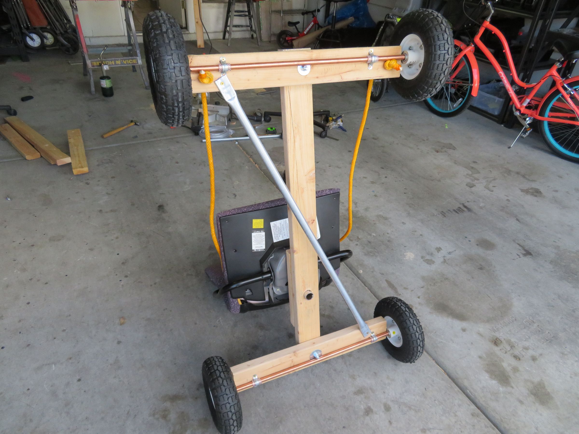 Office Chair Racer With Articulated Steering : 13 Steps (with Pictures ...