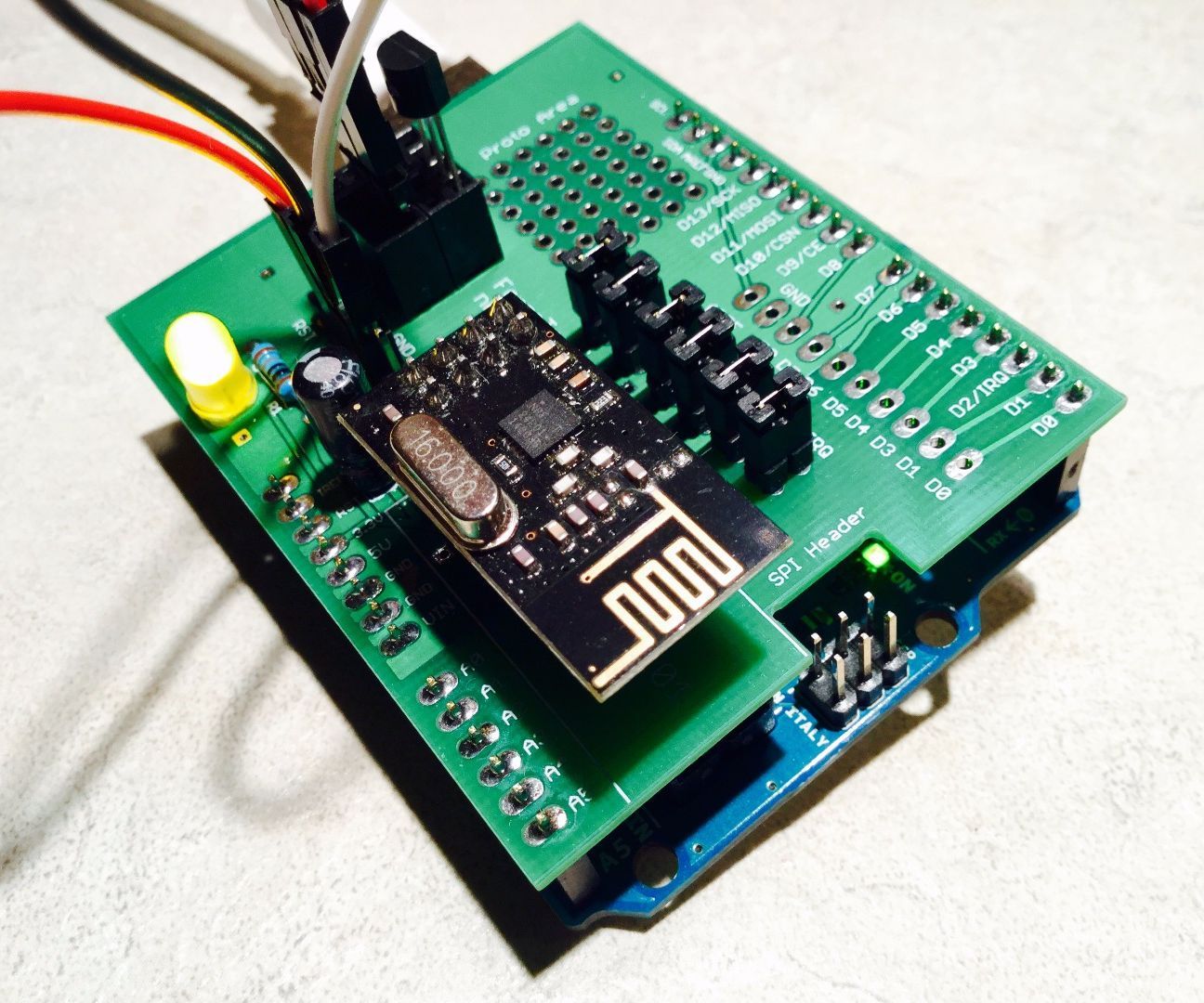 Building an Arduino Shield for the NRF24L01+ Transceiver - Instructables