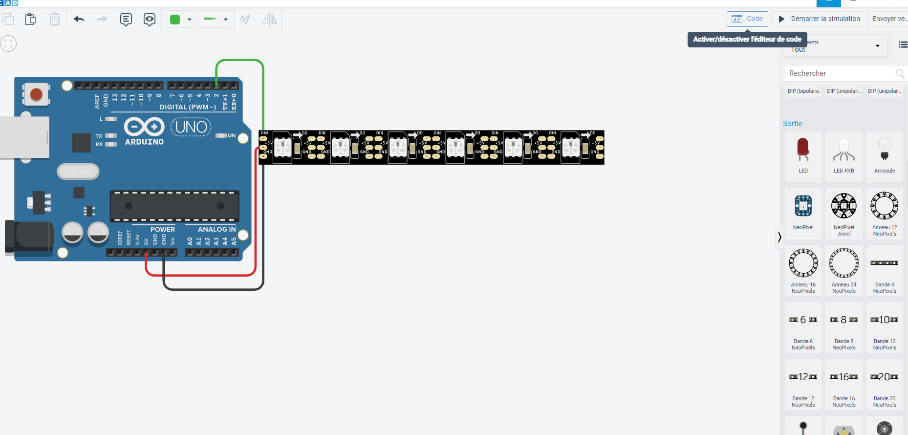 Comment Programmer Un Bandeau Led / Led Strip Programmable Via ...