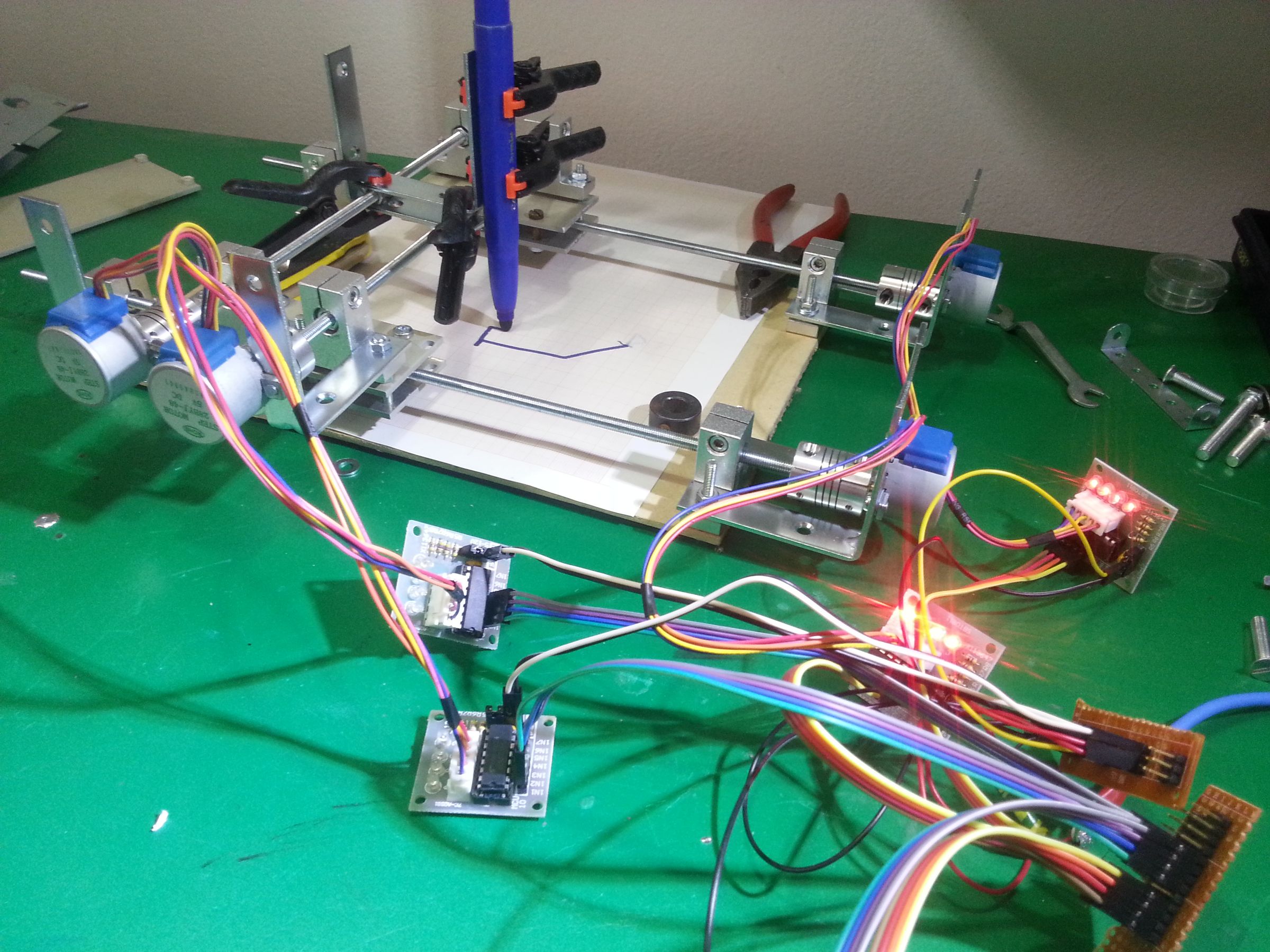 Basic 2D Printer VERY CHEAP - Instructables