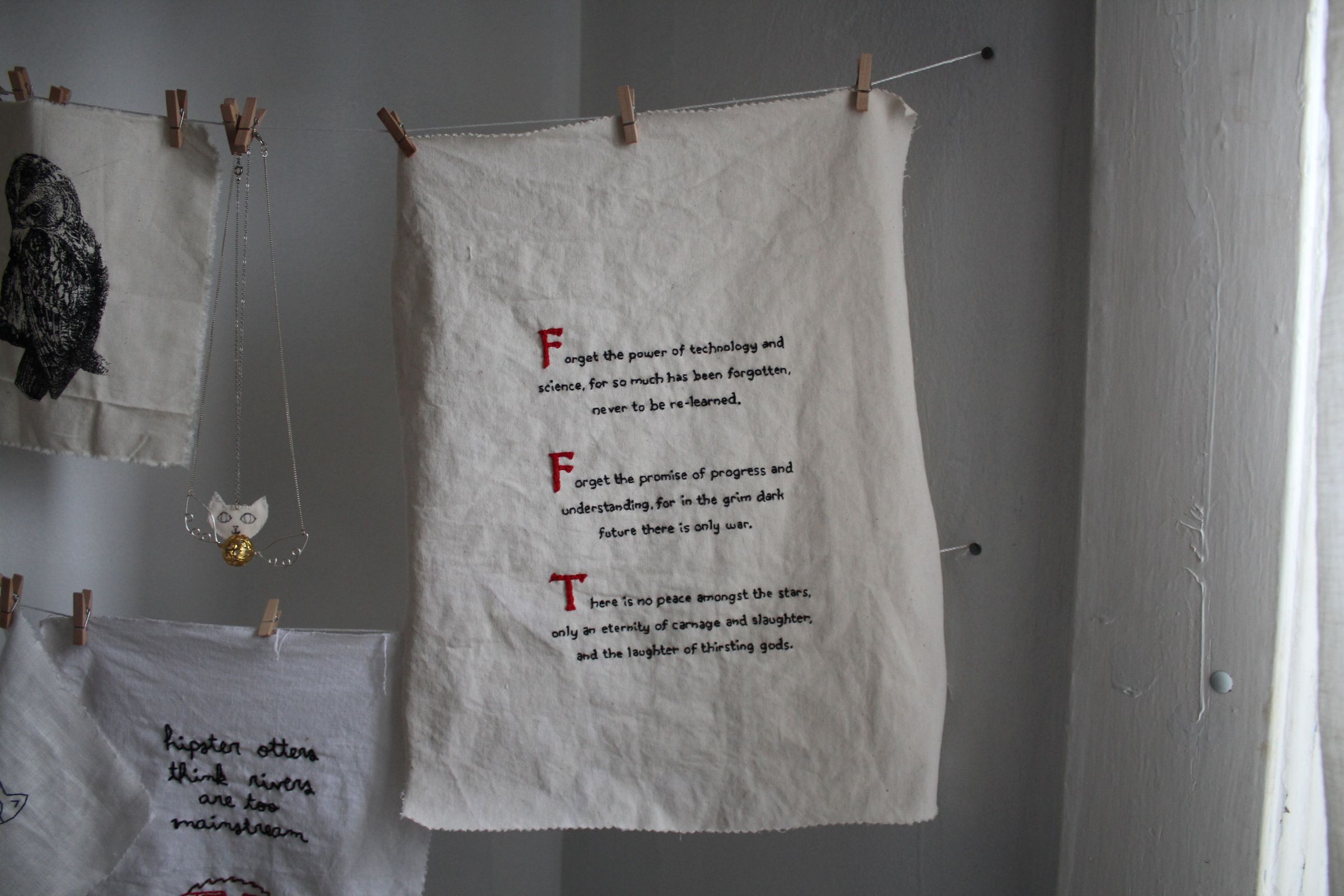 Warhammer 40K Hand Embroidered Wall Hanging : 4 Steps (with Pictures ...