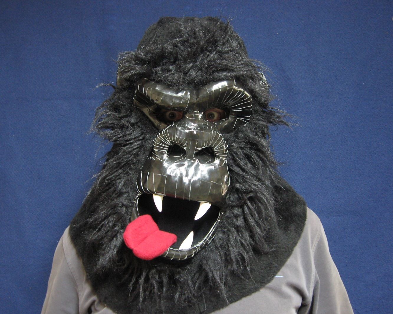 Gorilla Tape Gorilla Mask : 11 Steps (with Pictures) - Instructables